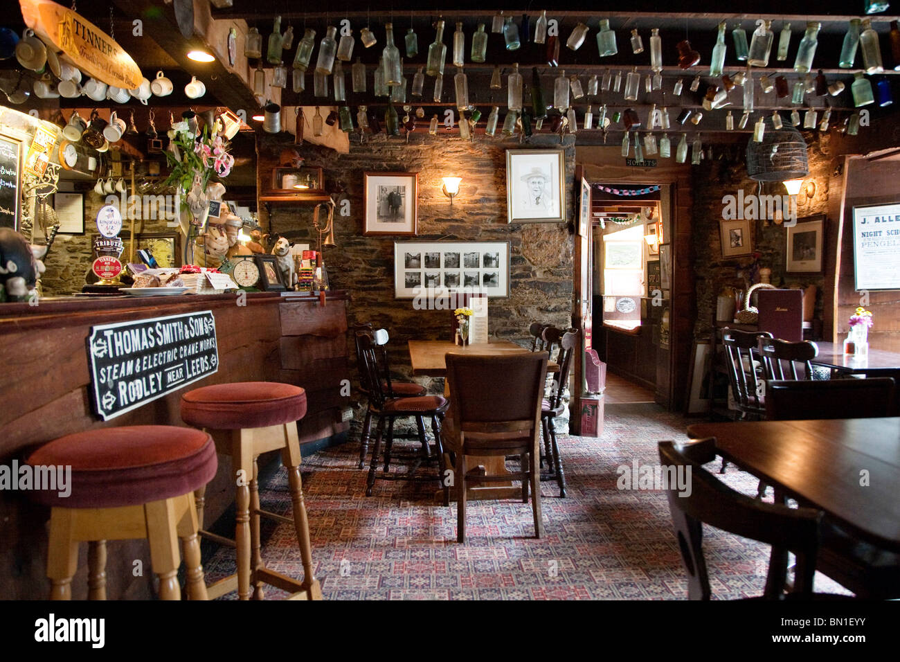 Pub, Camelford, Cornwall, England, Great Britain Stock Photo - Alamy
