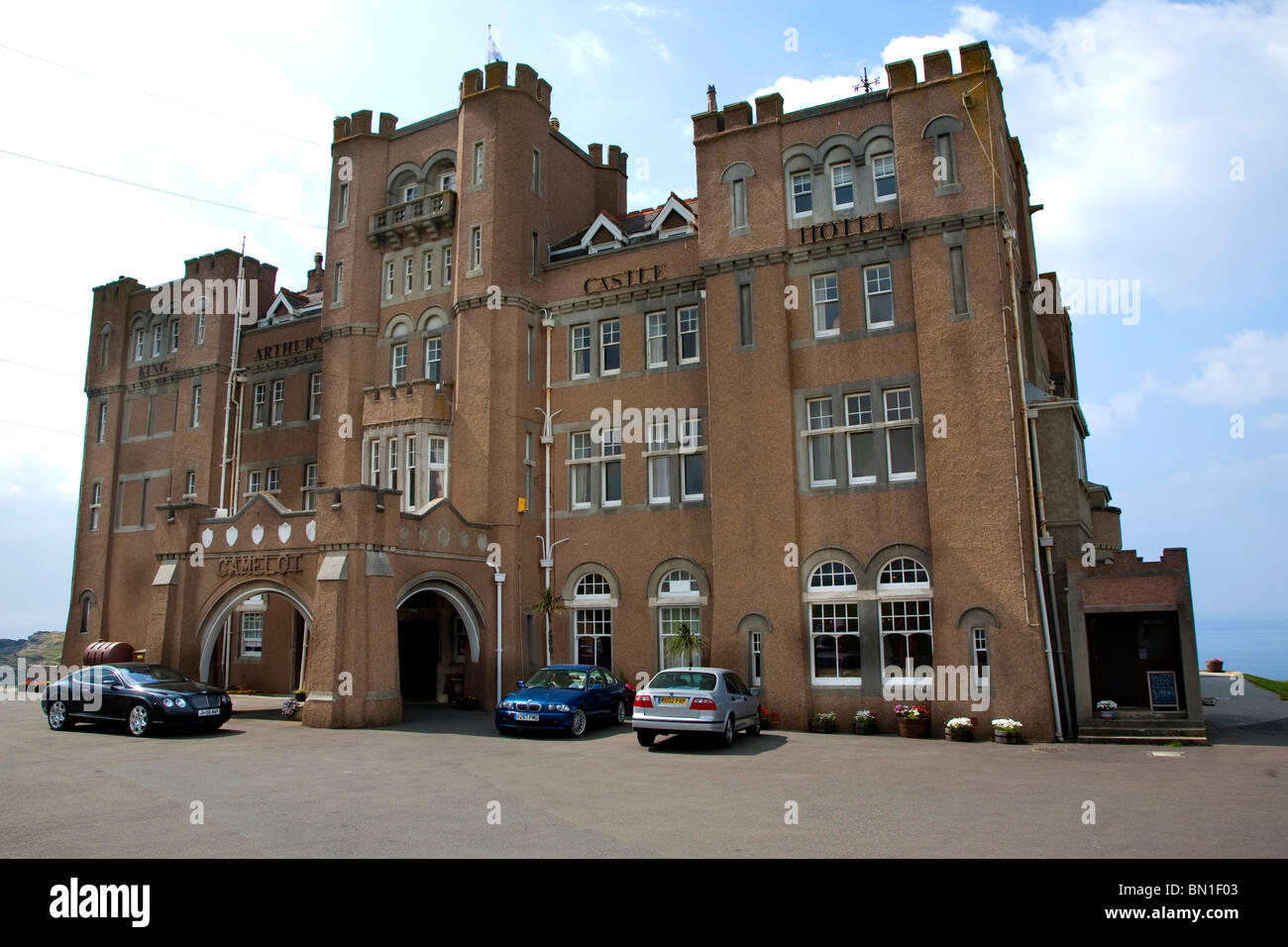 Camelot castle hotel cornwall hi-res stock photography and images - Alamy