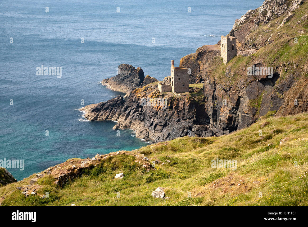 Hard-rock Tin and Copper Mining, Botallack Mine, St Just Mining ...
