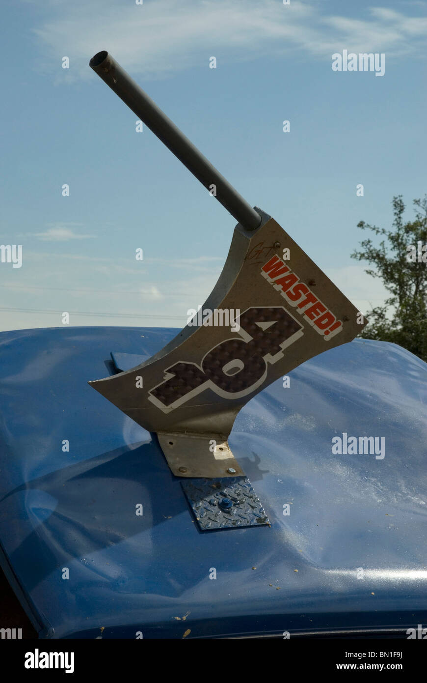 Banger racing sign hi-res stock photography and images - Alamy