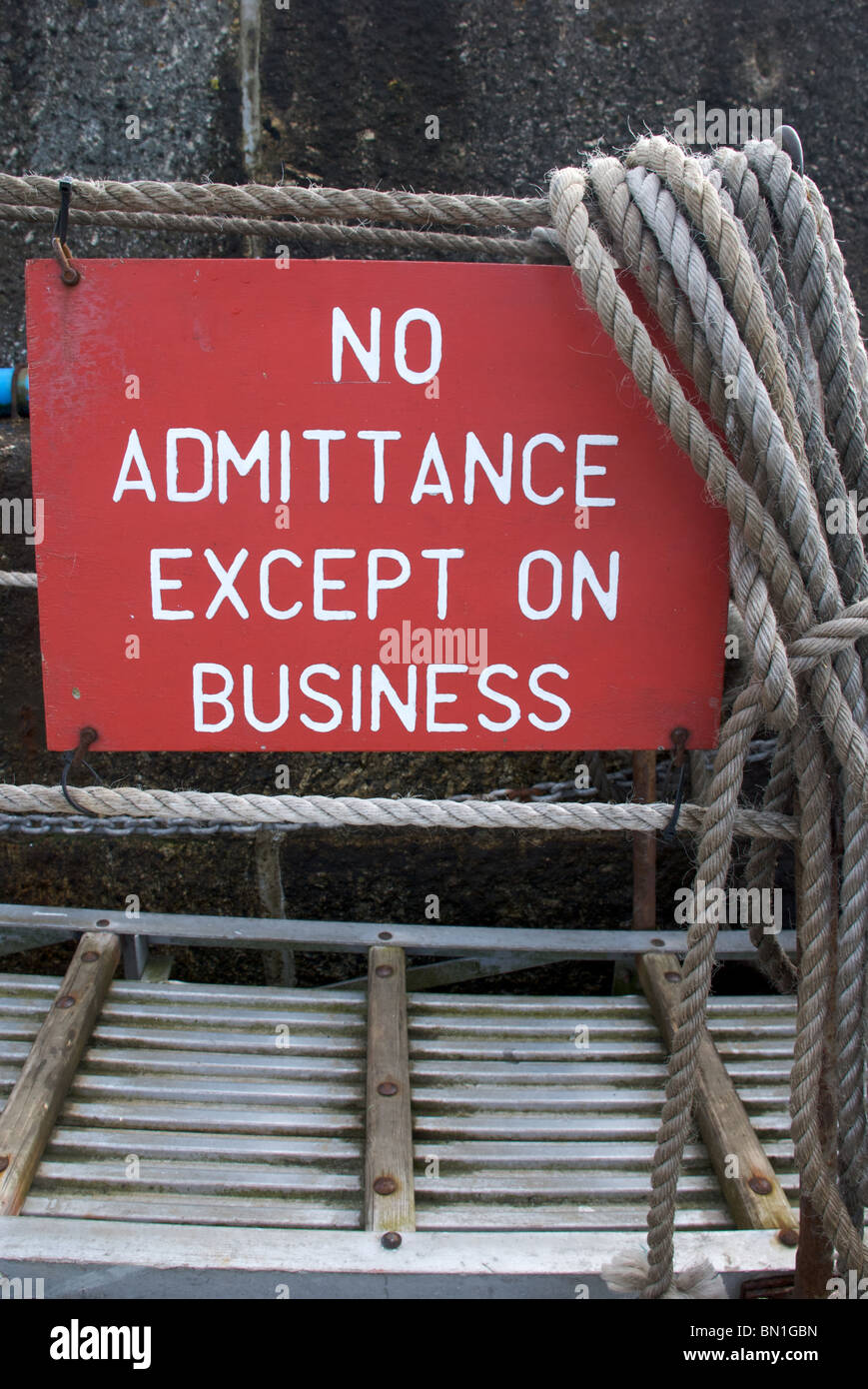 Harbour no fishing sign hi-res stock photography and images - Alamy