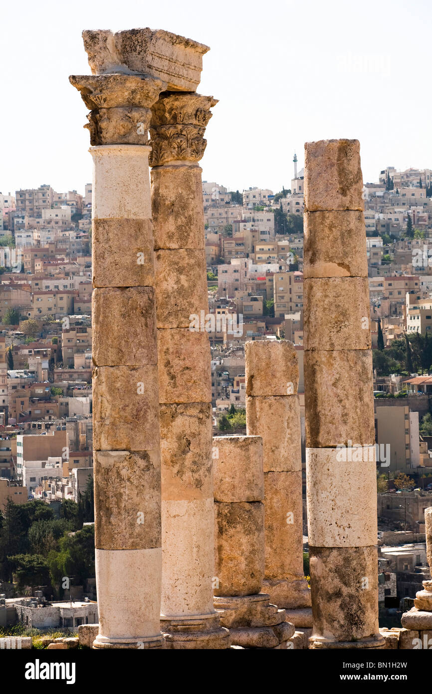 Middle East, Jordan, Amman, The multi-cultural capital of Jordan ...