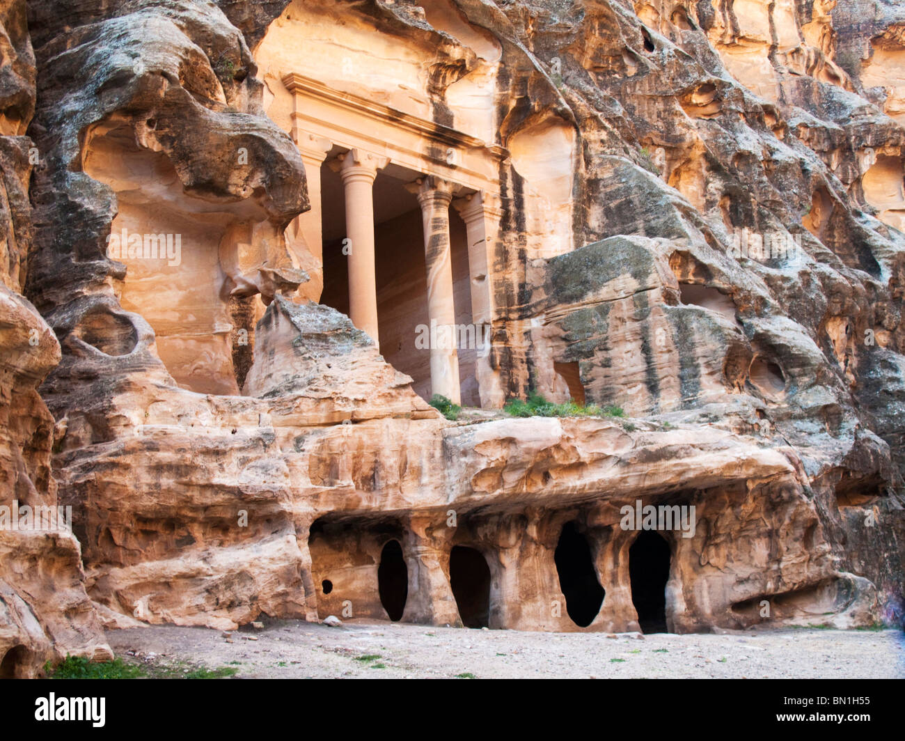 Middle East, Jordan, Little Petra, Beida, Al Beidha is a very important ...