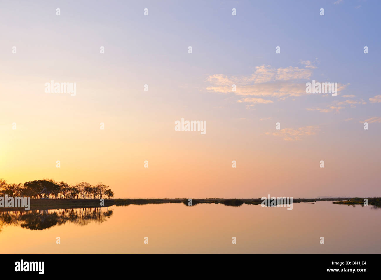 The Nong Han is a lake in the northeast of Thailand, this area is know ...
