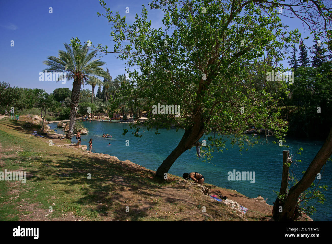 Gan hashlosha national park hi-res stock photography and images - Alamy