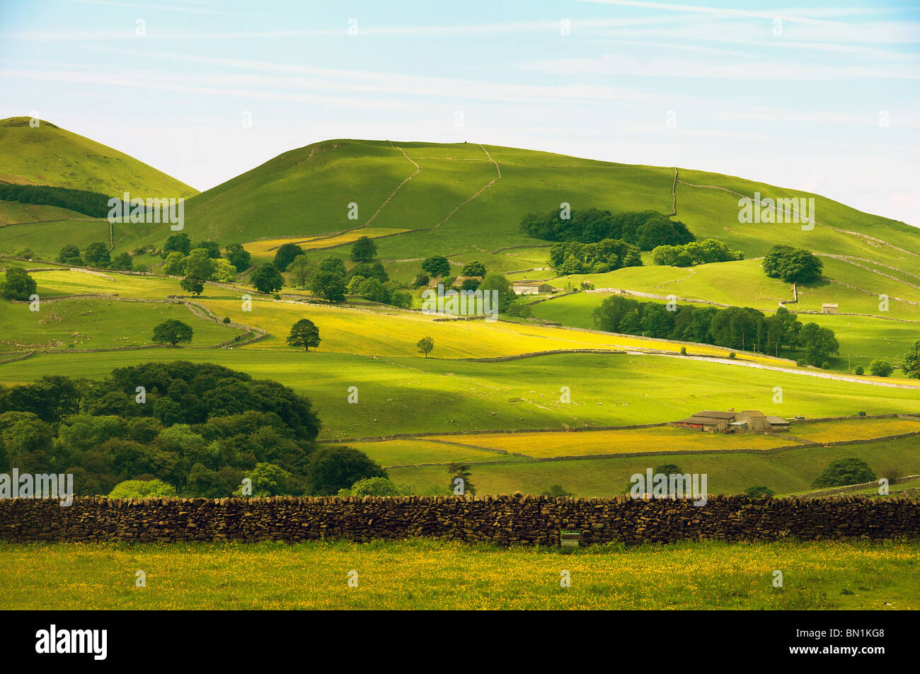 Scenery in the North Yorkshire Dales Stock Photo - Alamy