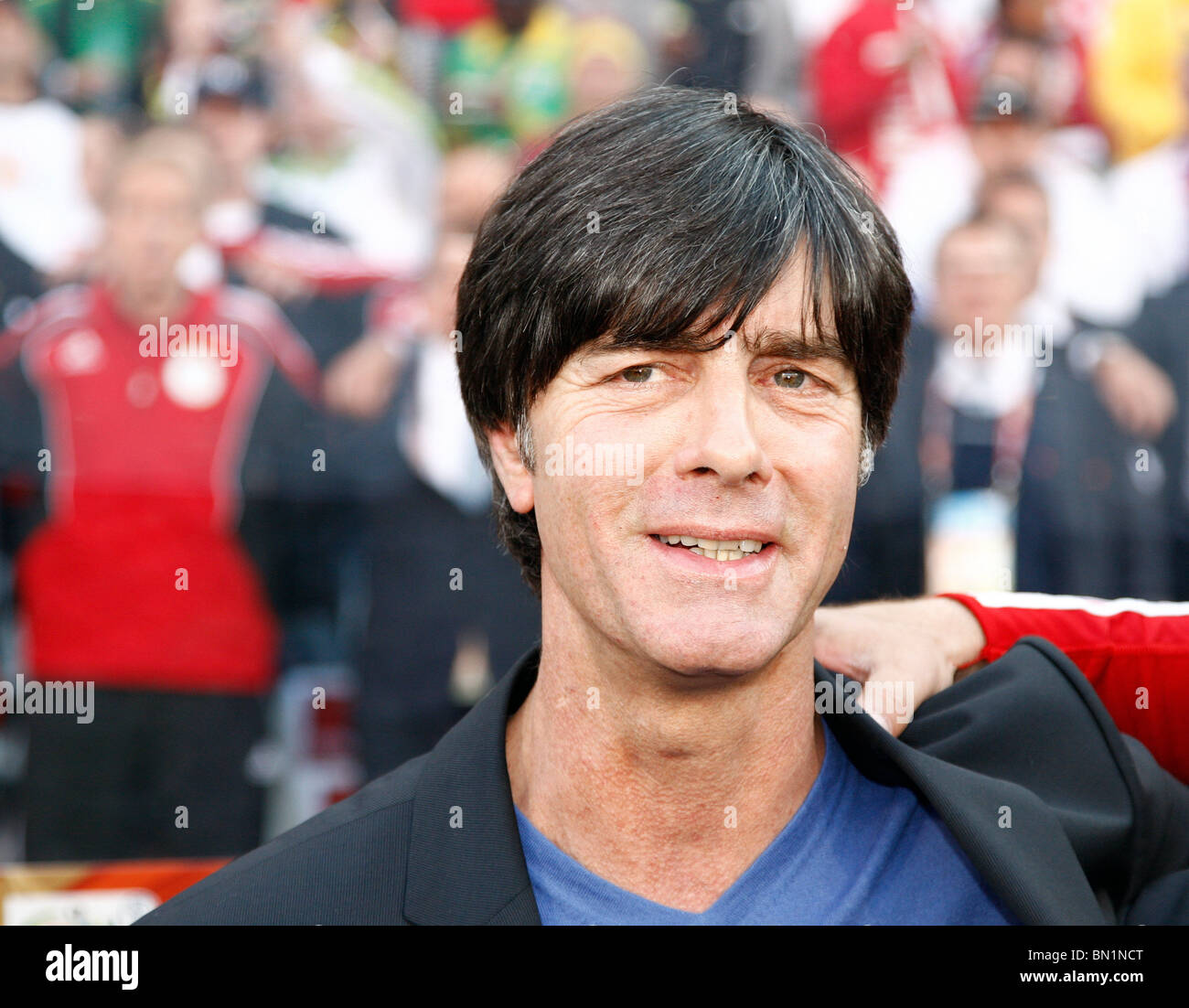 JOACHIM LOEW GERMANY V ENGLAND FREE STATE STADIUM BLOEMFONTEIN SOUTH ...