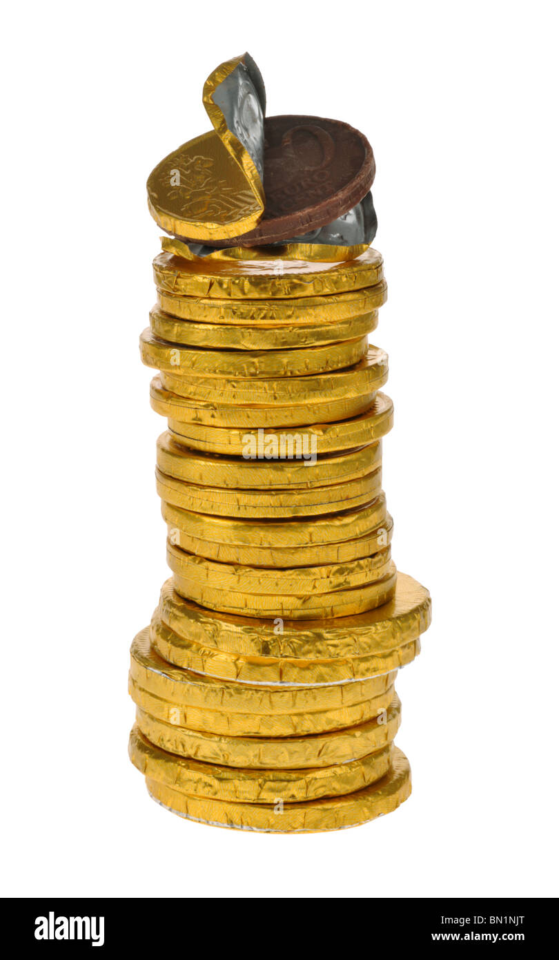 Money chocolate hi-res stock photography and images - Alamy
