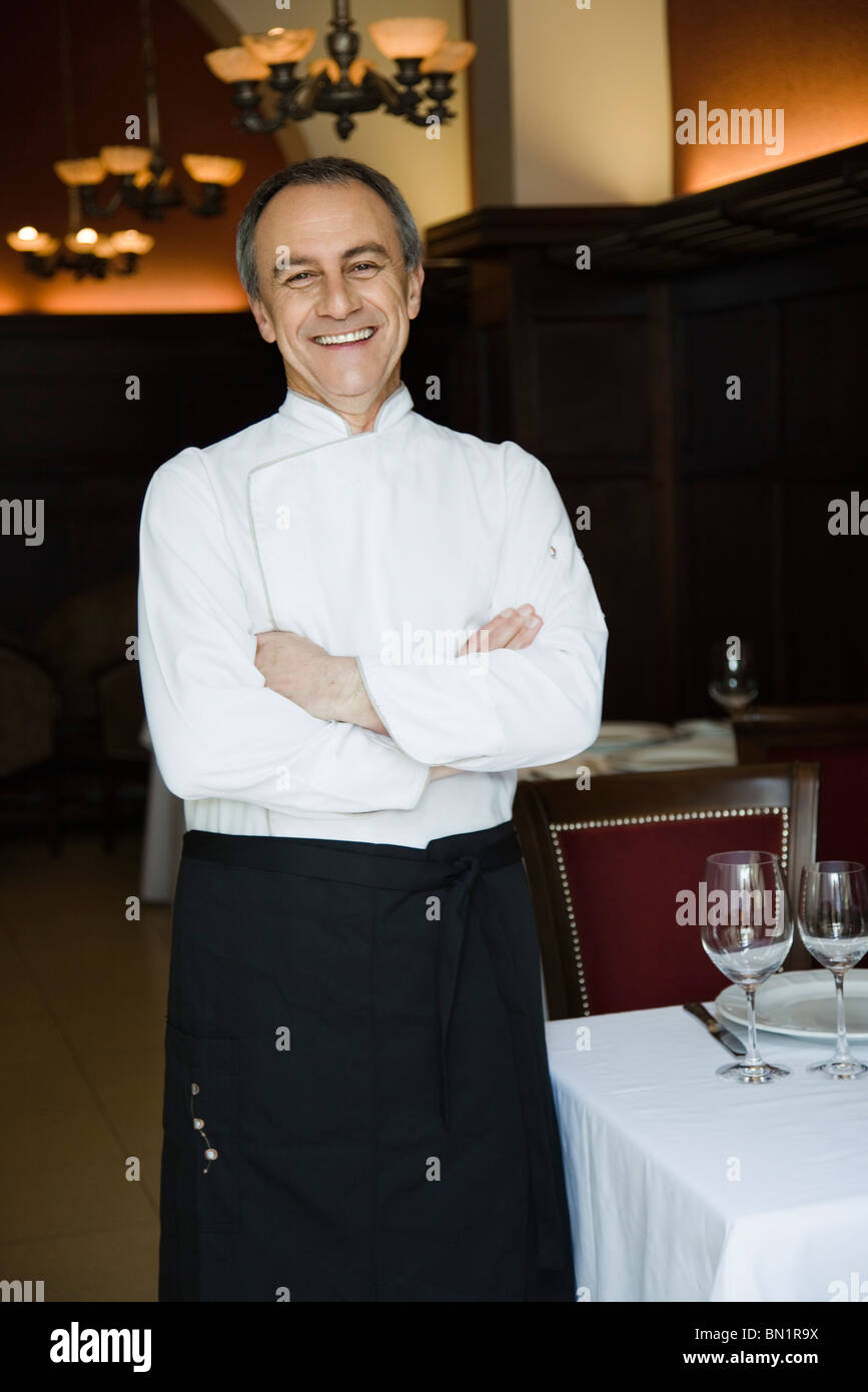 Chef steward hi-res stock photography and images - Alamy
