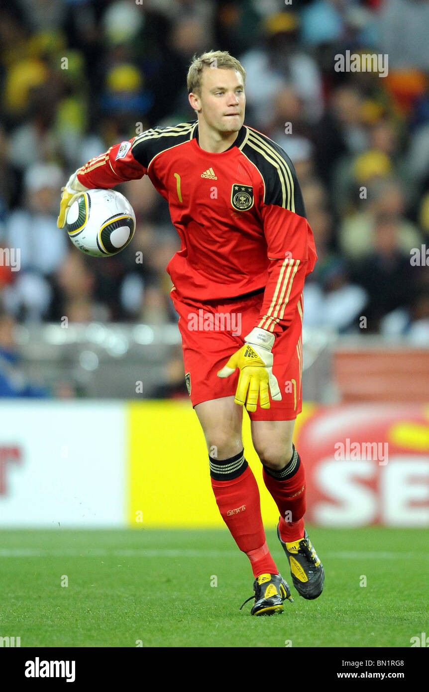 MANUEL NEUER GERMANY SOCCER CITY SOUTH AFRICA 23 June 2010 Stock Photo ...