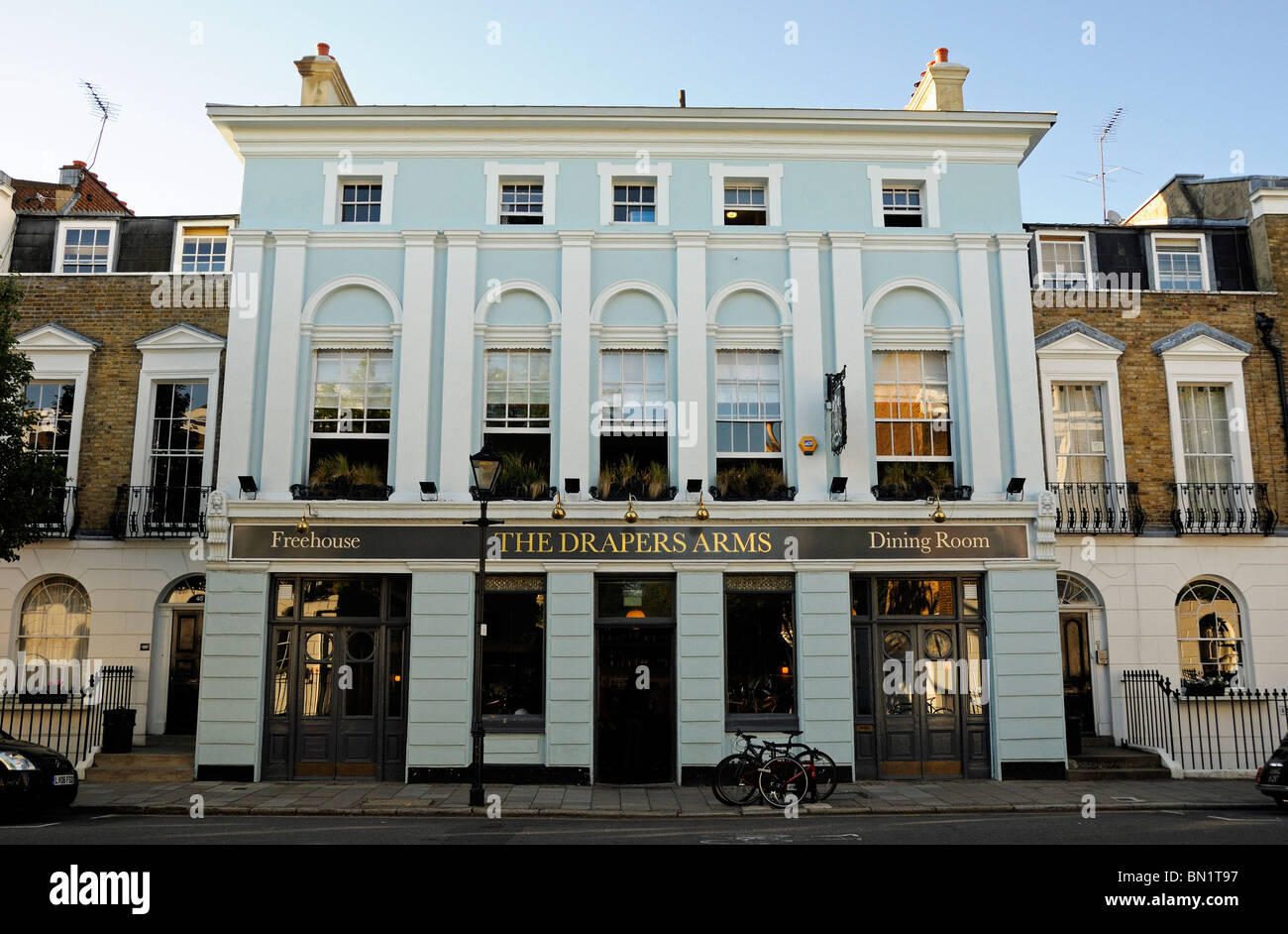 The Drapers Arms Public House Barnsbury Islington London England UK ...