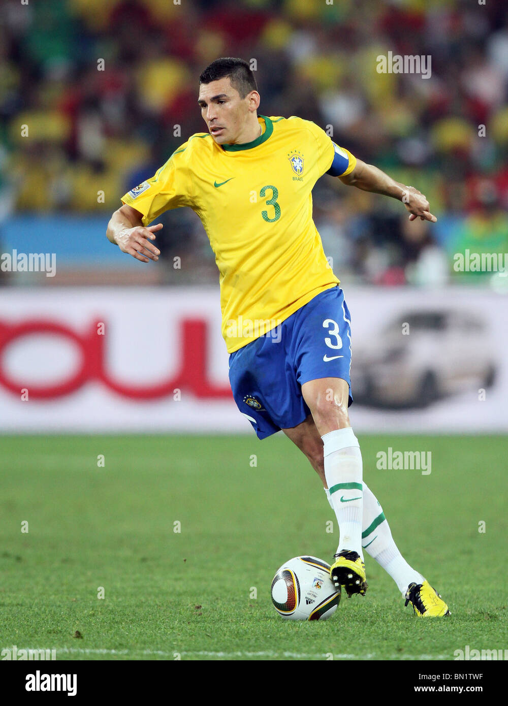 Lucio brazil fifa world cup 2010 hi-res stock photography and images ...