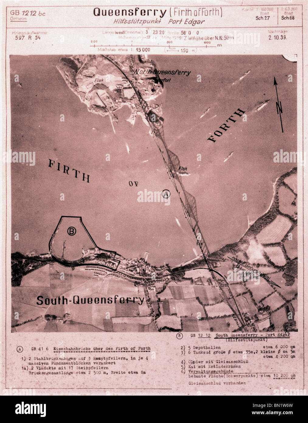 Queensferry bridge aerial hi-res stock photography and images - Alamy
