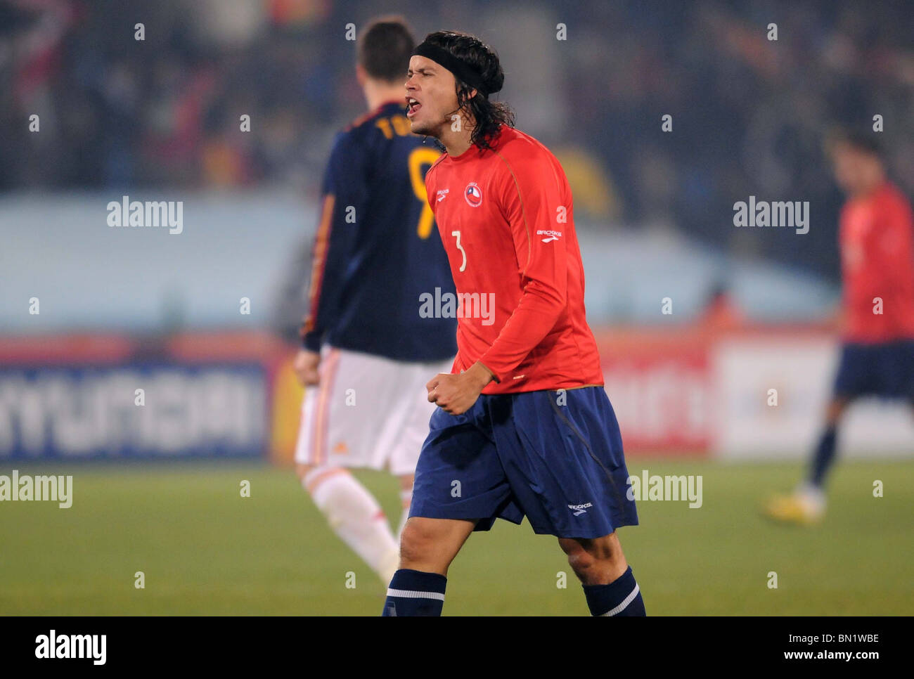 WALDO PONCE CHILE LOFTUS VERSFELD STADIUM SOUTH AFRICA 25 June 2010 ...