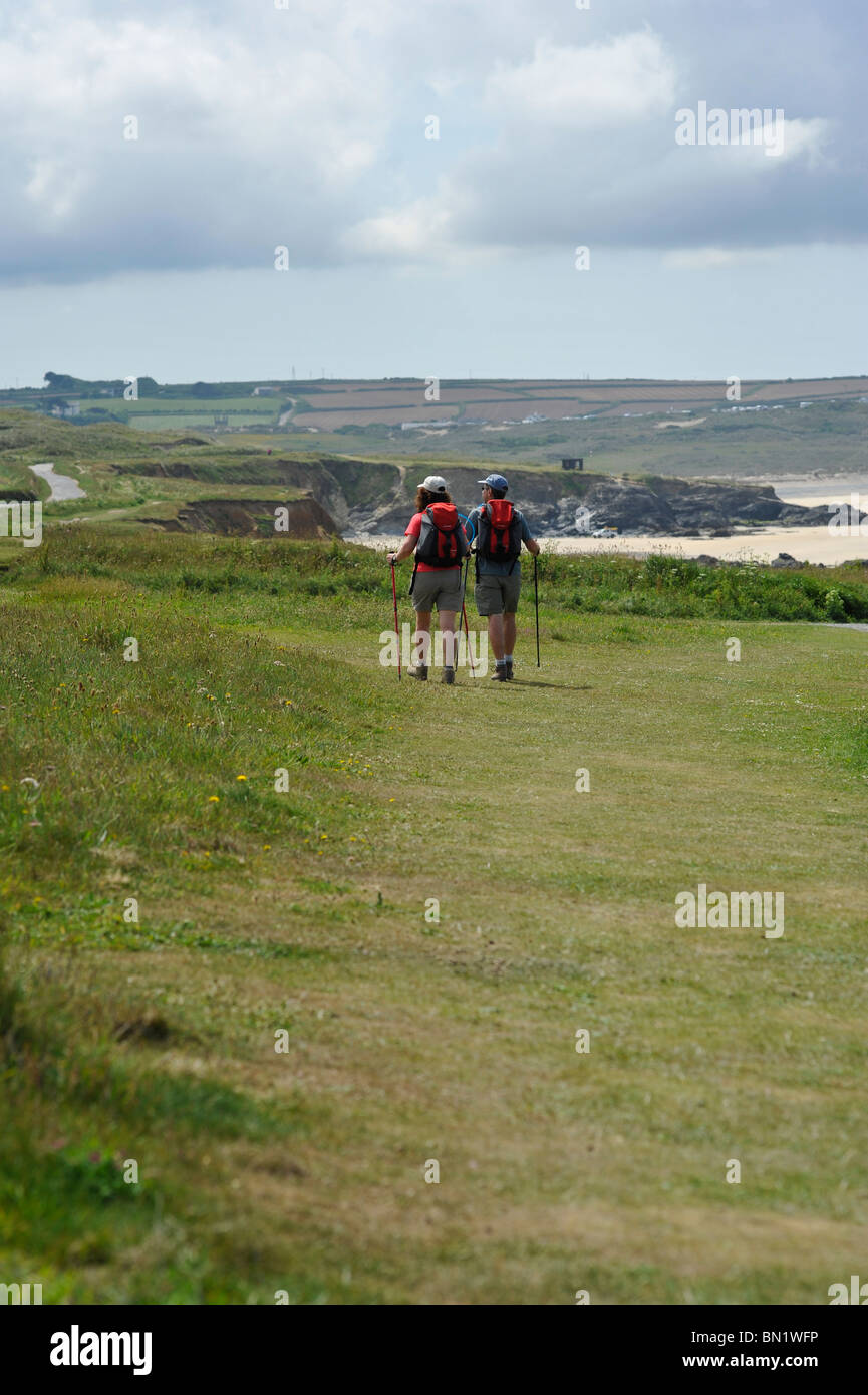 Walking the south west coastal path hi-res stock photography and images ...