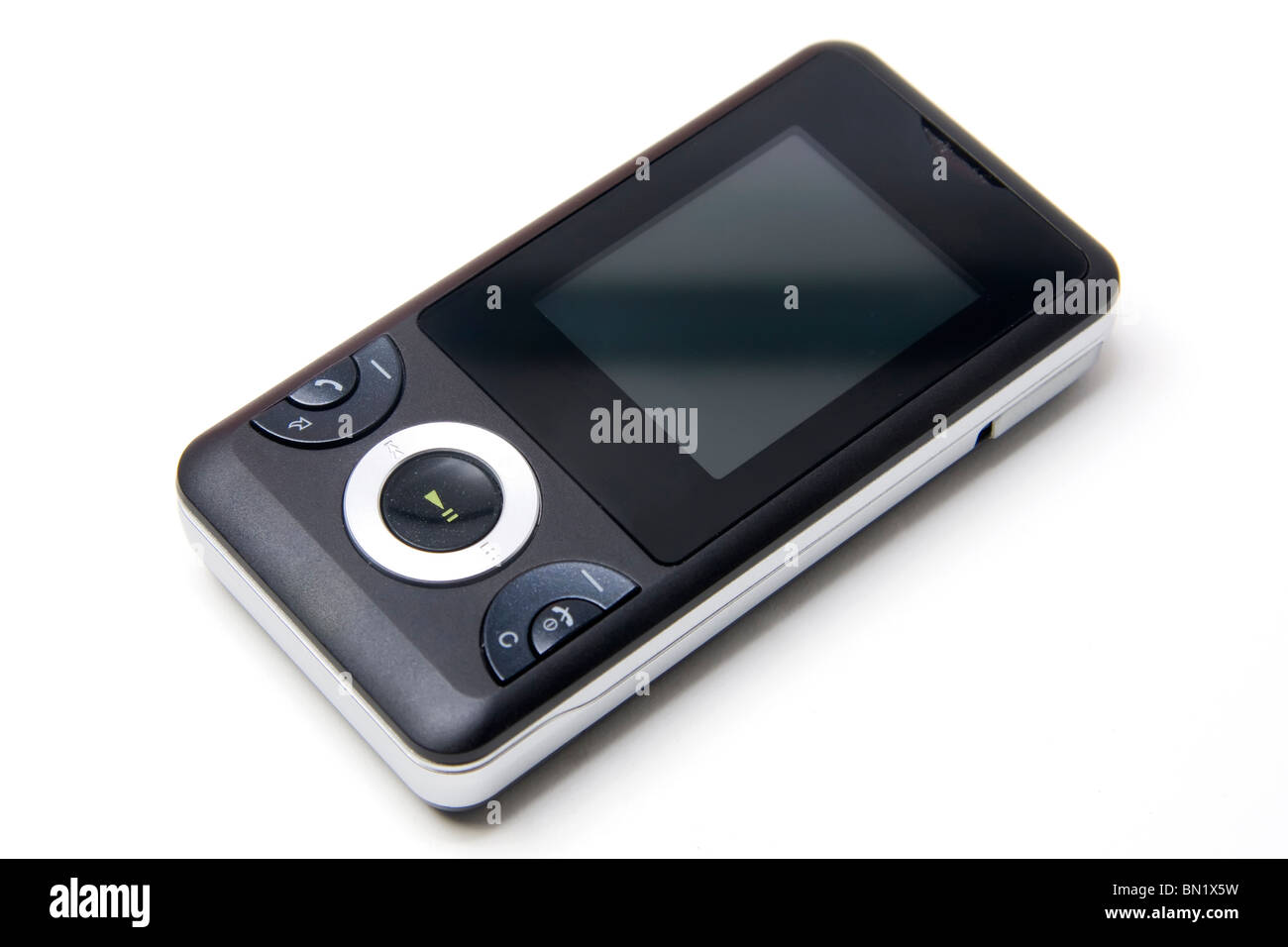 closed cell phone over white background Stock Photo - Alamy