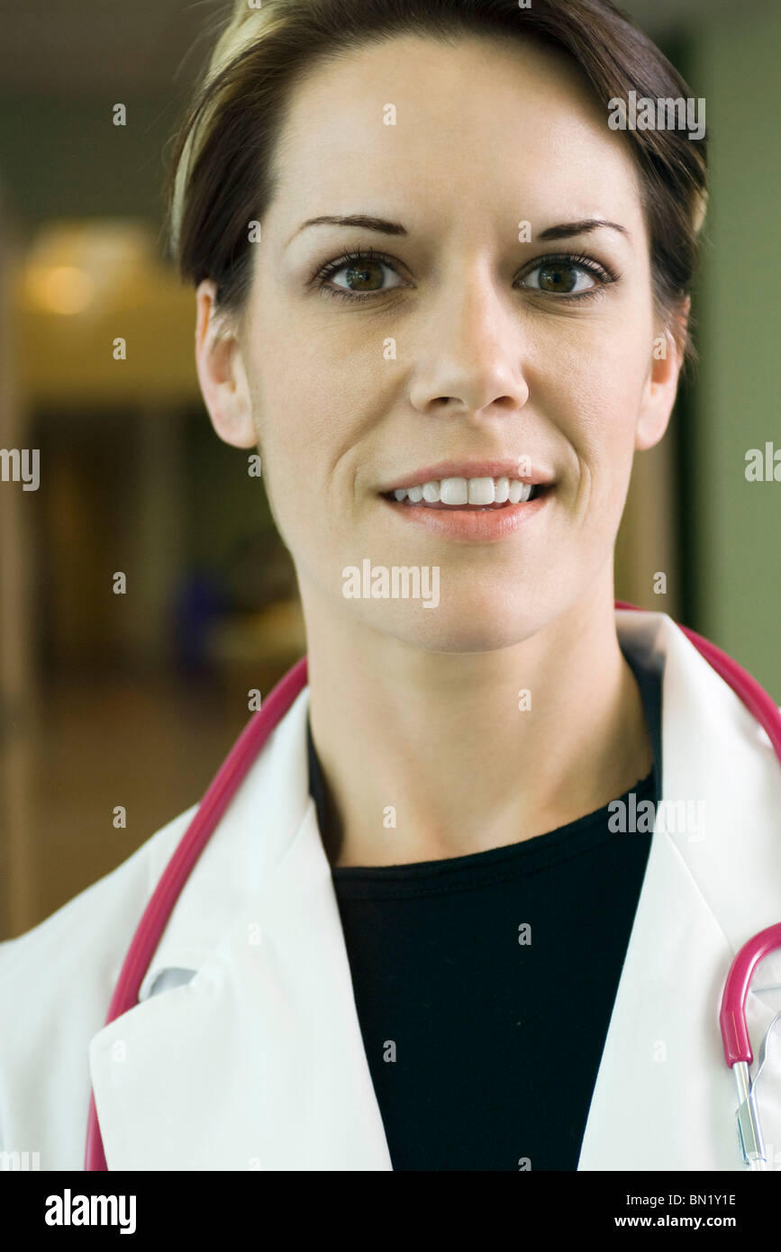 Female doctor, portrait Stock Photo - Alamy