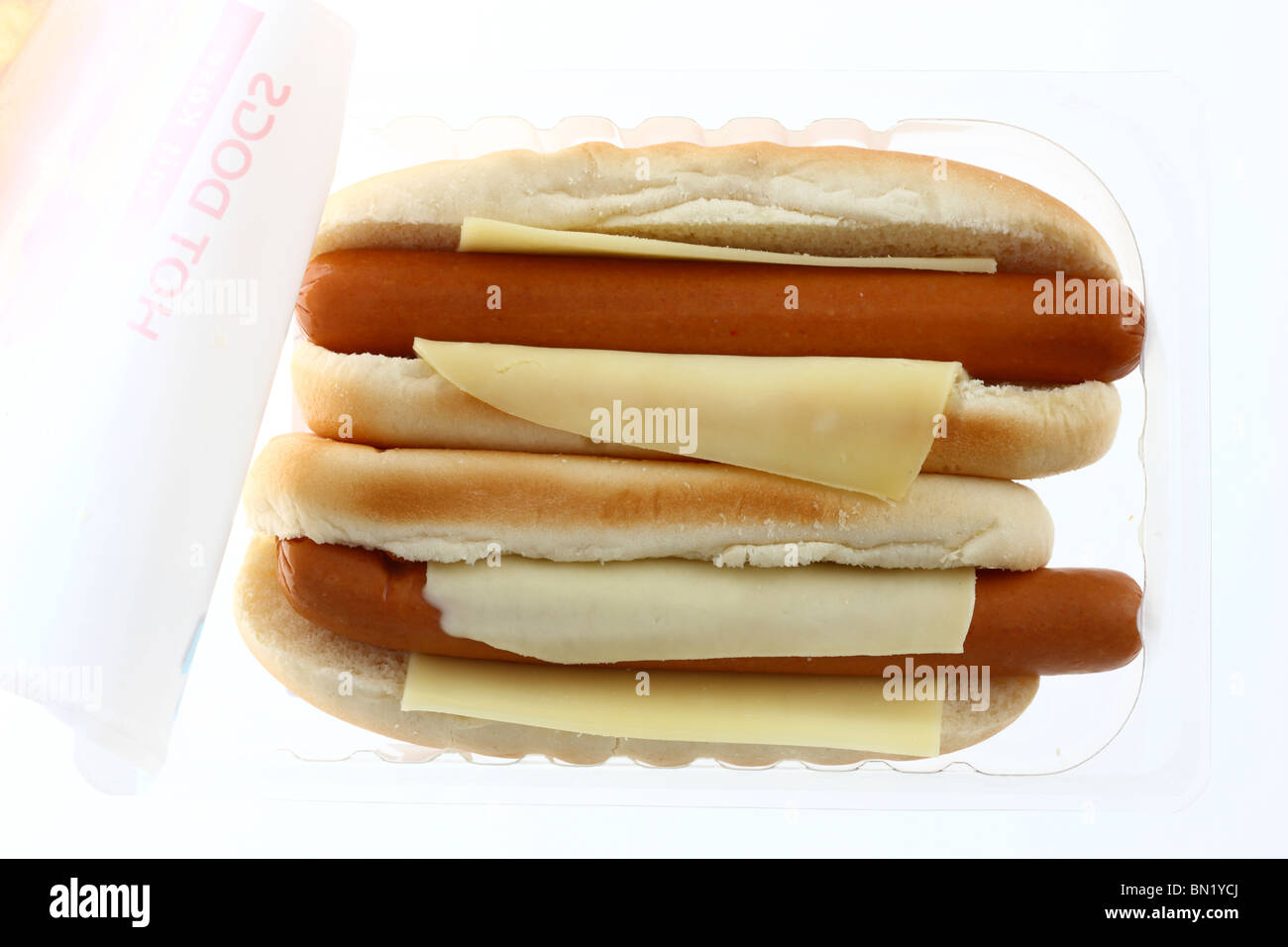 Hot dog roll pack hi-res stock photography and images - Alamy
