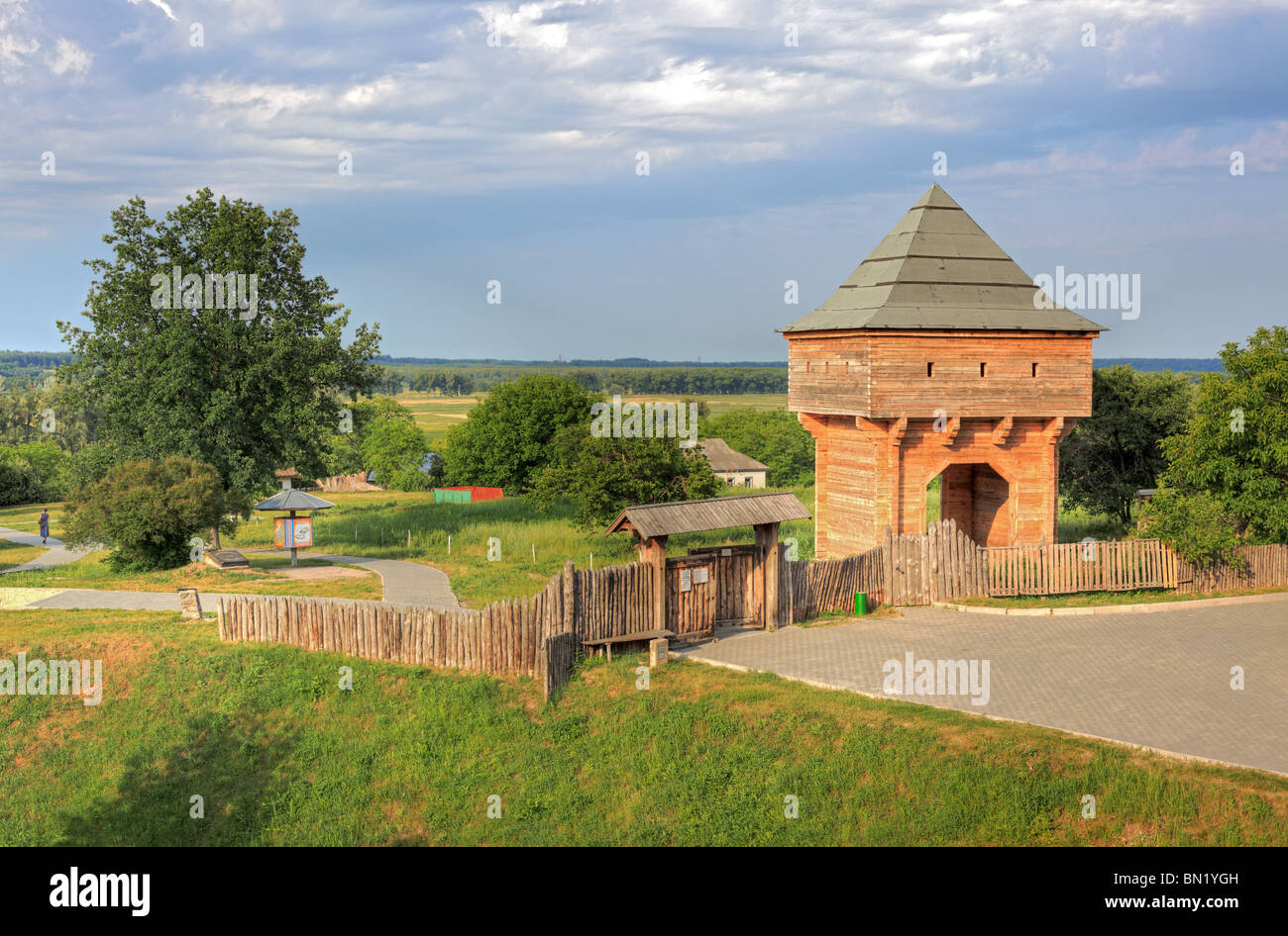 Historical reconstruction of Ukrainian hetmans residence, Subbotov ...