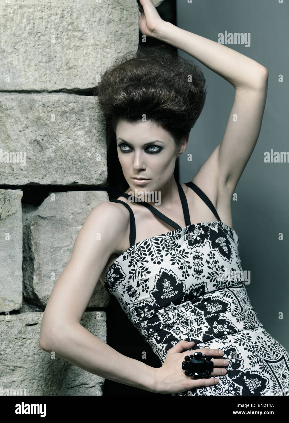 Beauty stylish model couture hi-res stock photography and images - Alamy