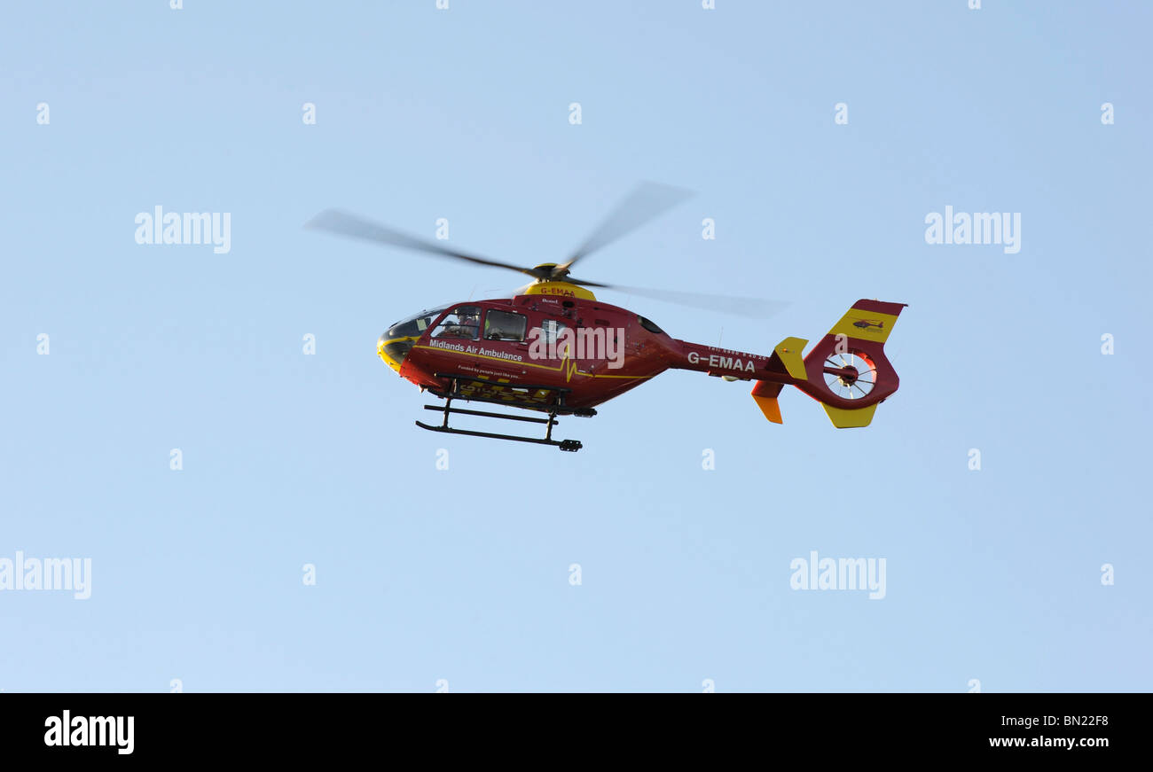 Birmingham hospital helicopter hi-res stock photography and images - Alamy