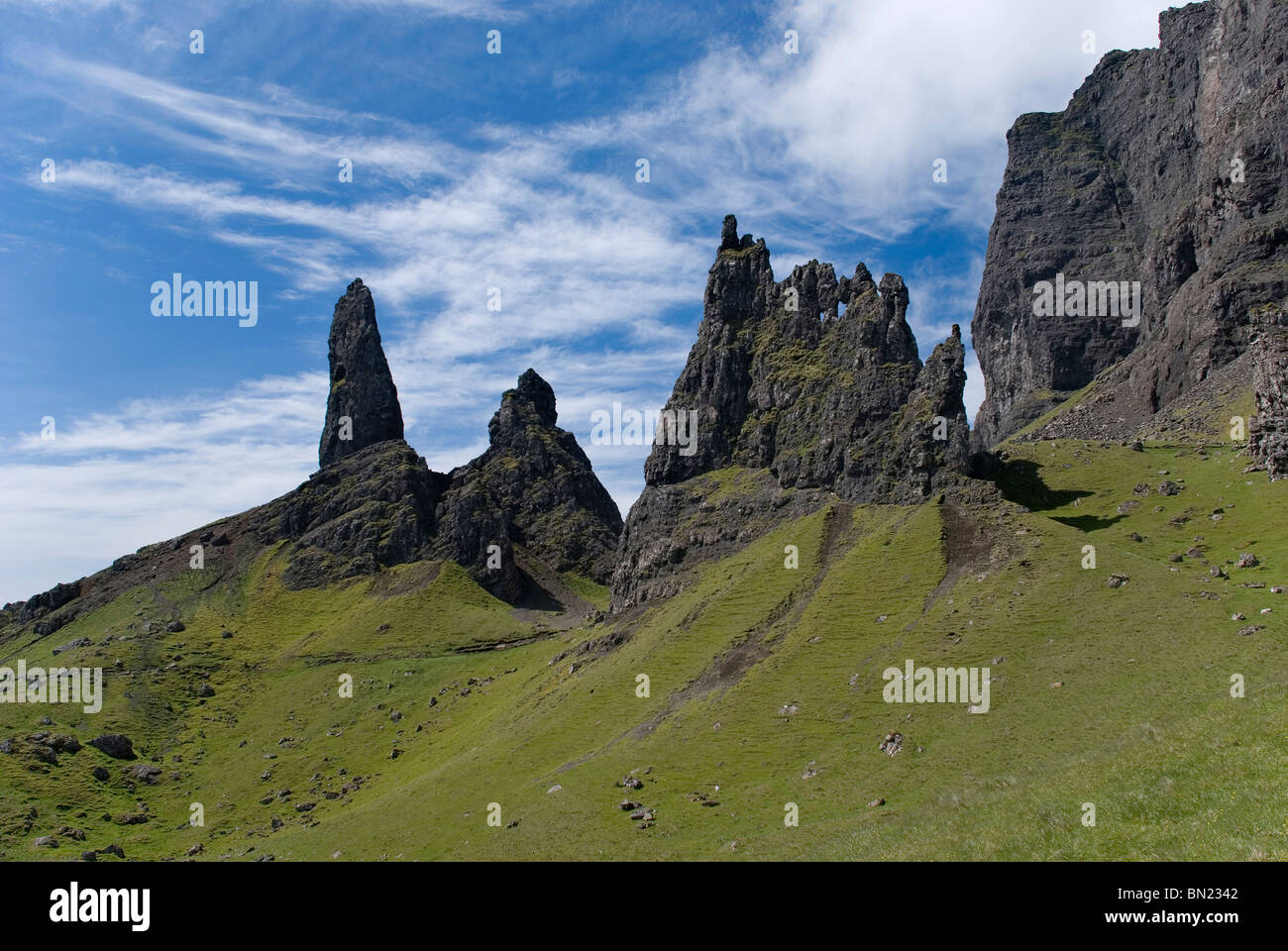 The Old Man of Storr, Portree, Isle of Skye, Scotland Stock Photo - Alamy