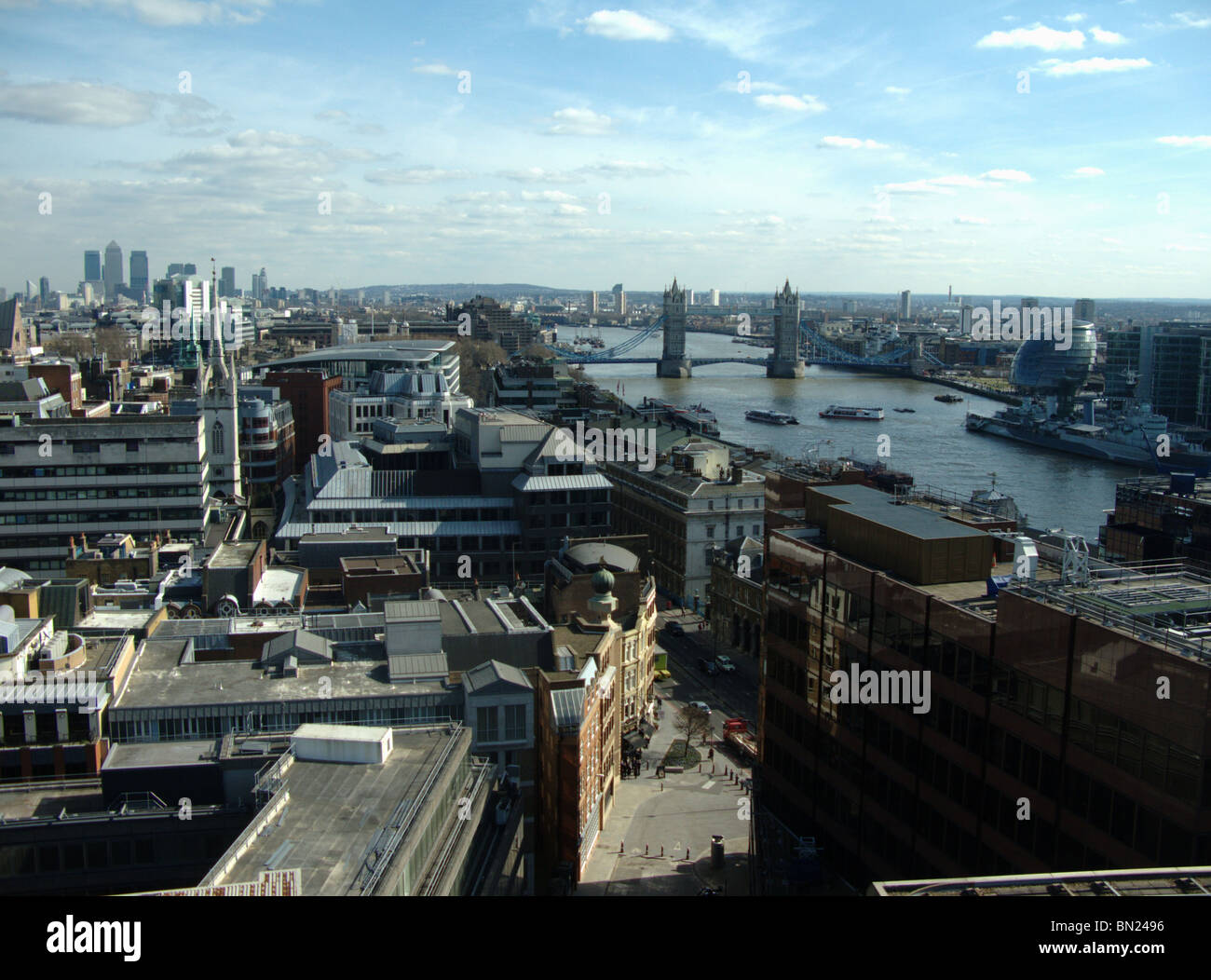 Thames - Pool of London Stock Photo - Alamy