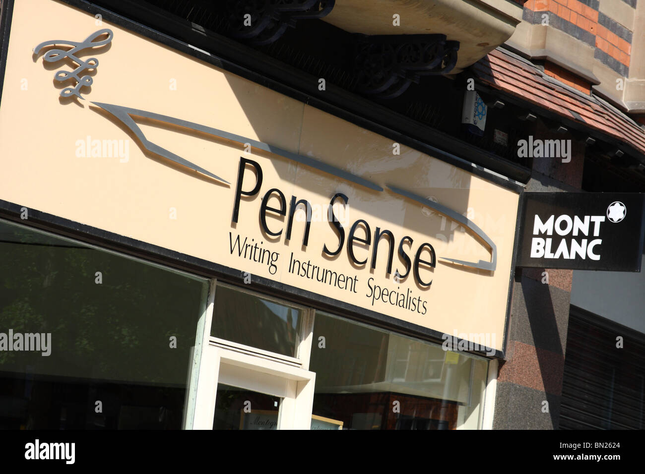 A Pen Sense store in a U.K. city Stock Photo - Alamy