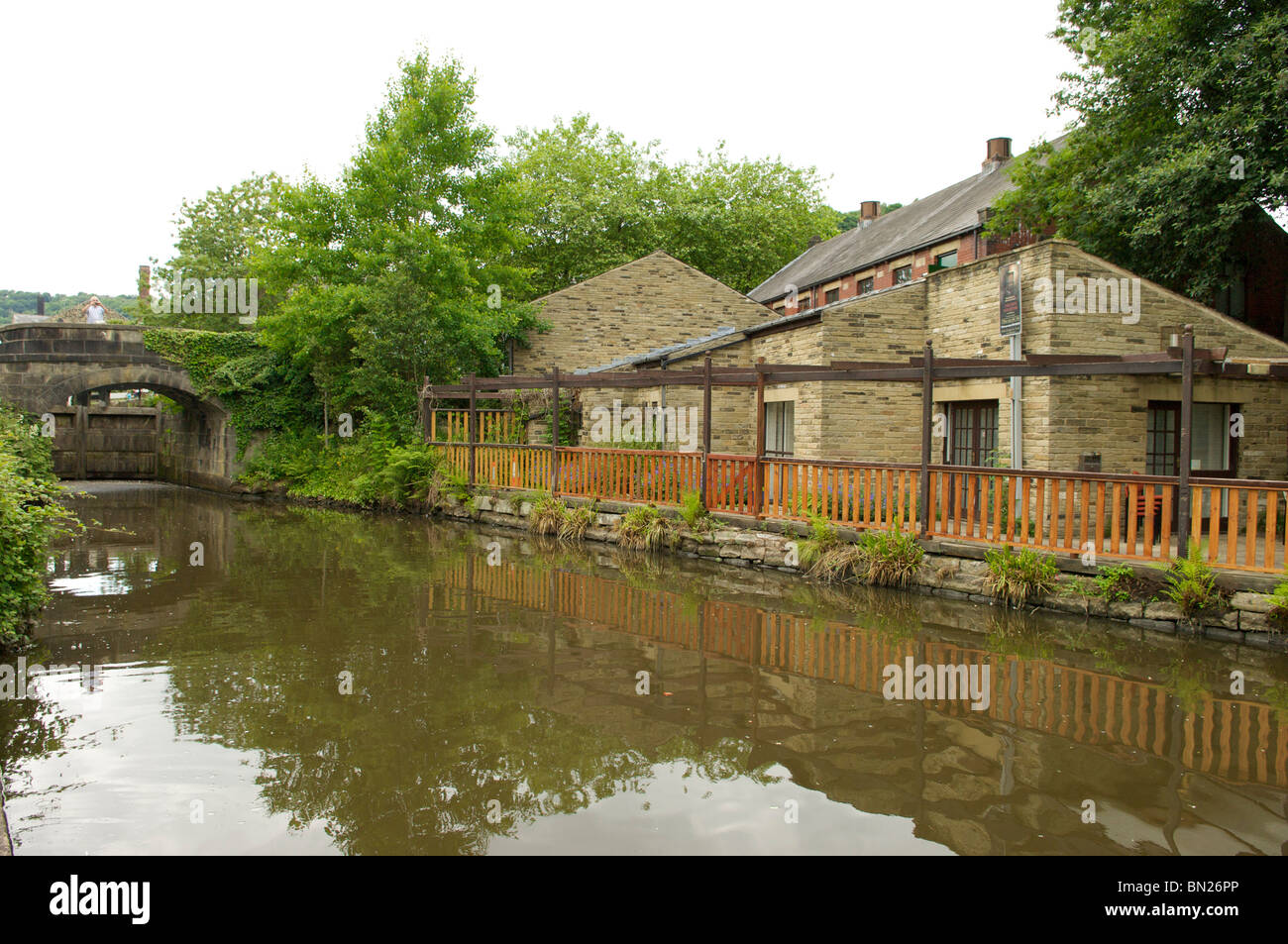 Hebden bridge canal side hi-res stock photography and images - Alamy