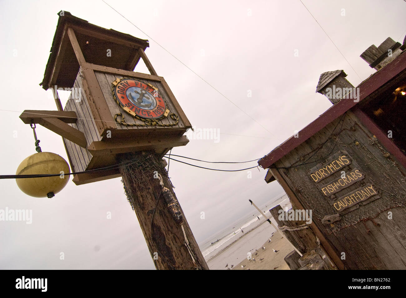 The Newport Beach Dory Fishing Fleet facility based in Newport Beach ...