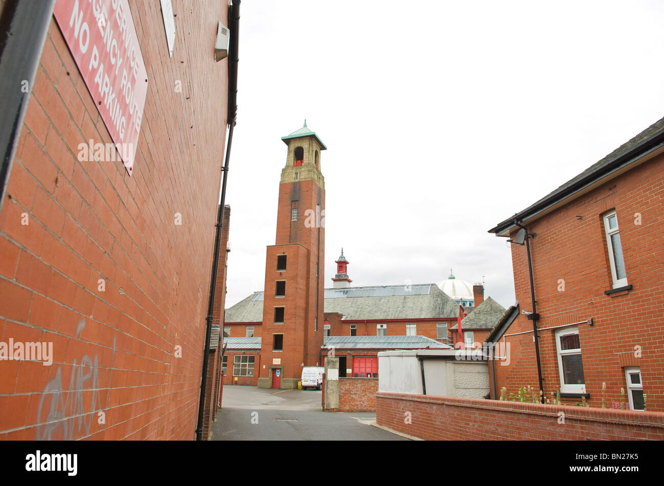 Rochdale fire station Greater Manchester Stock Photo - Alamy