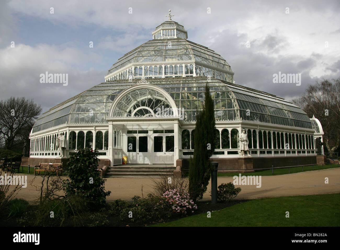 City of Liverpool, England. The late 19th century Grade II* listed Palm ...