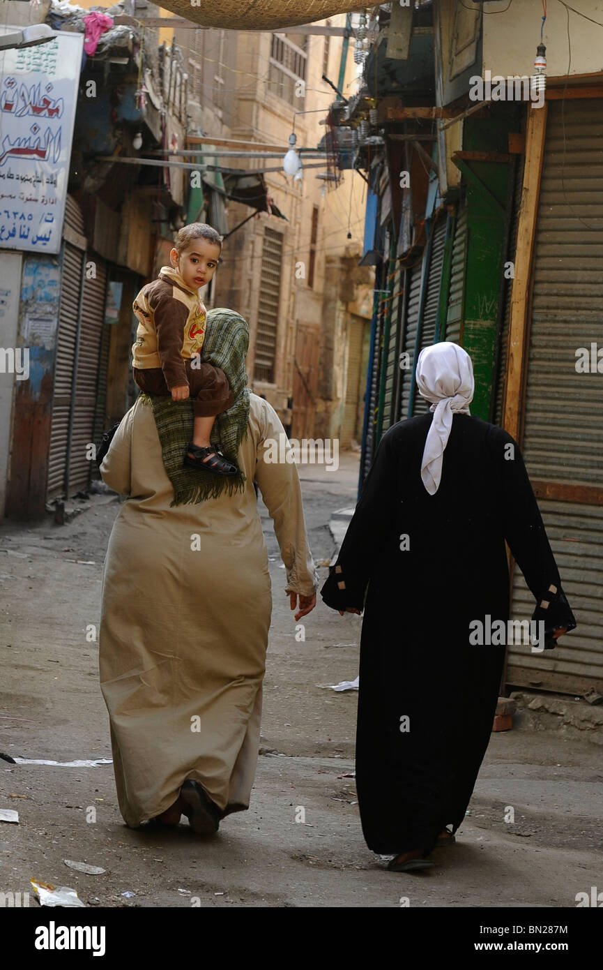 street scene , back streets of Al Ghuriyya(al ghariya), Islamic Cairo ...