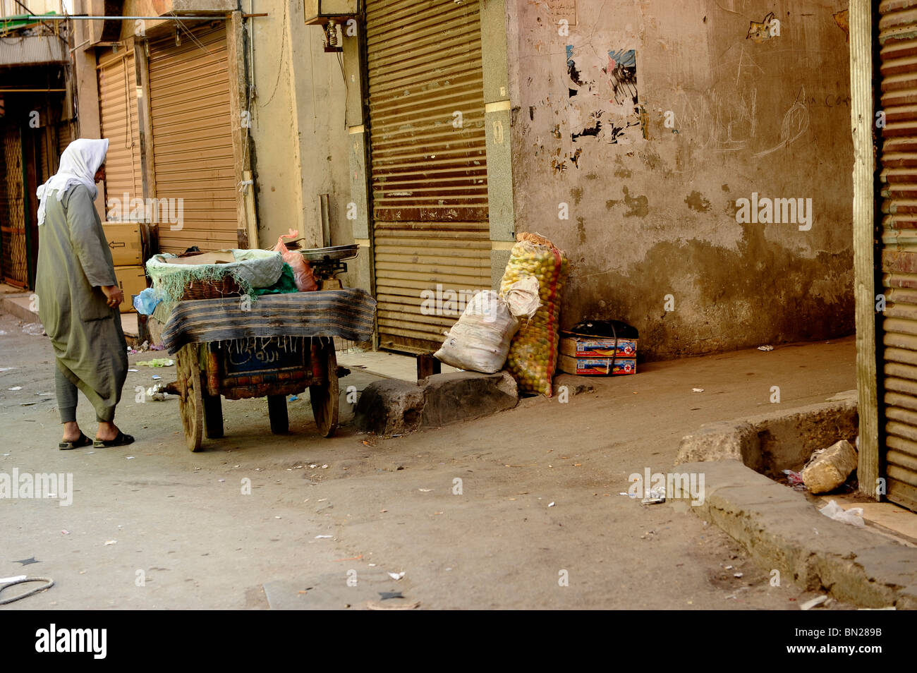 street scene , back streets of Al Ghuriyya(al ghariya), Islamic Cairo ...