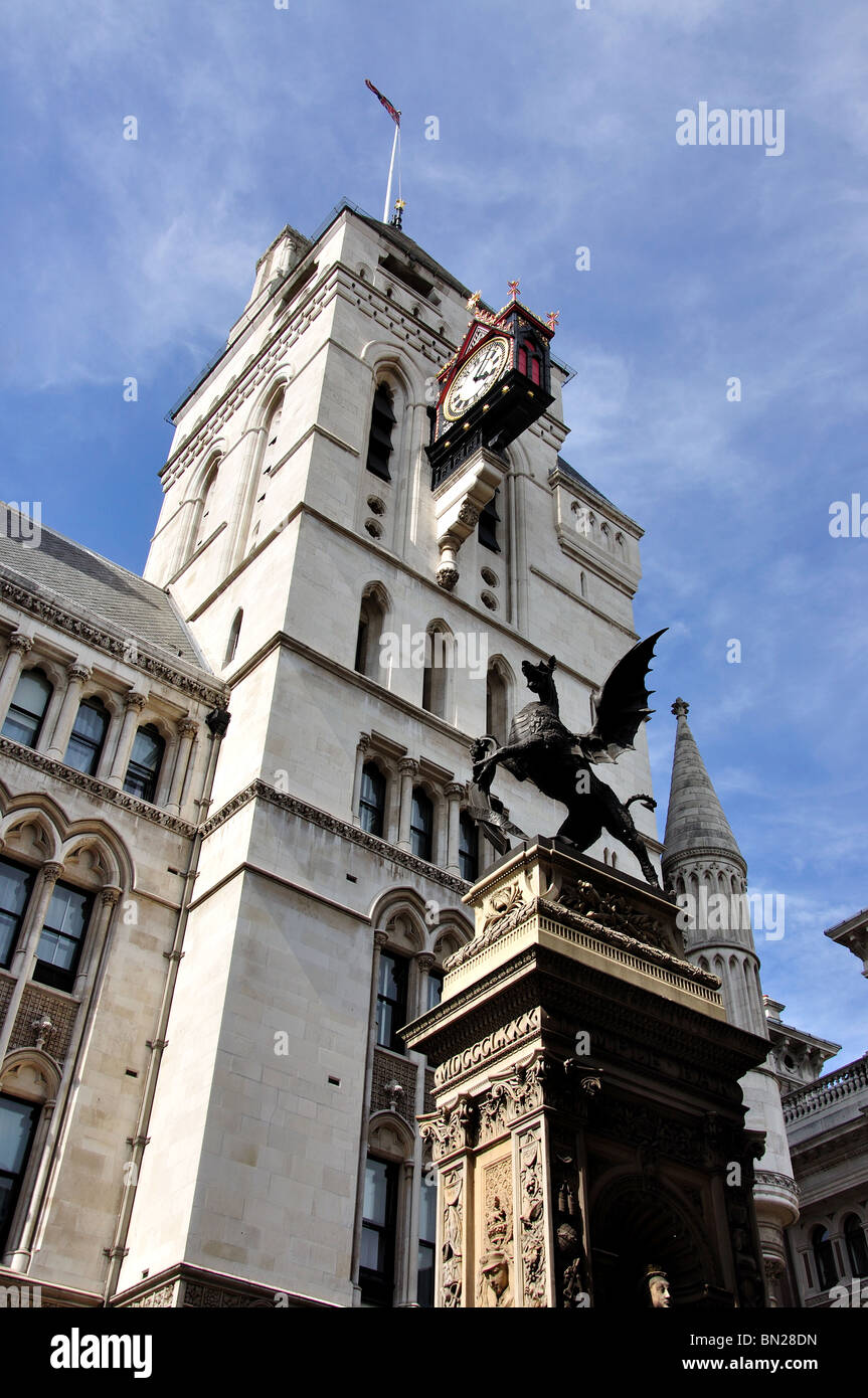 The Royal Courts of Justice, The Strand, City of Westminster, London ...