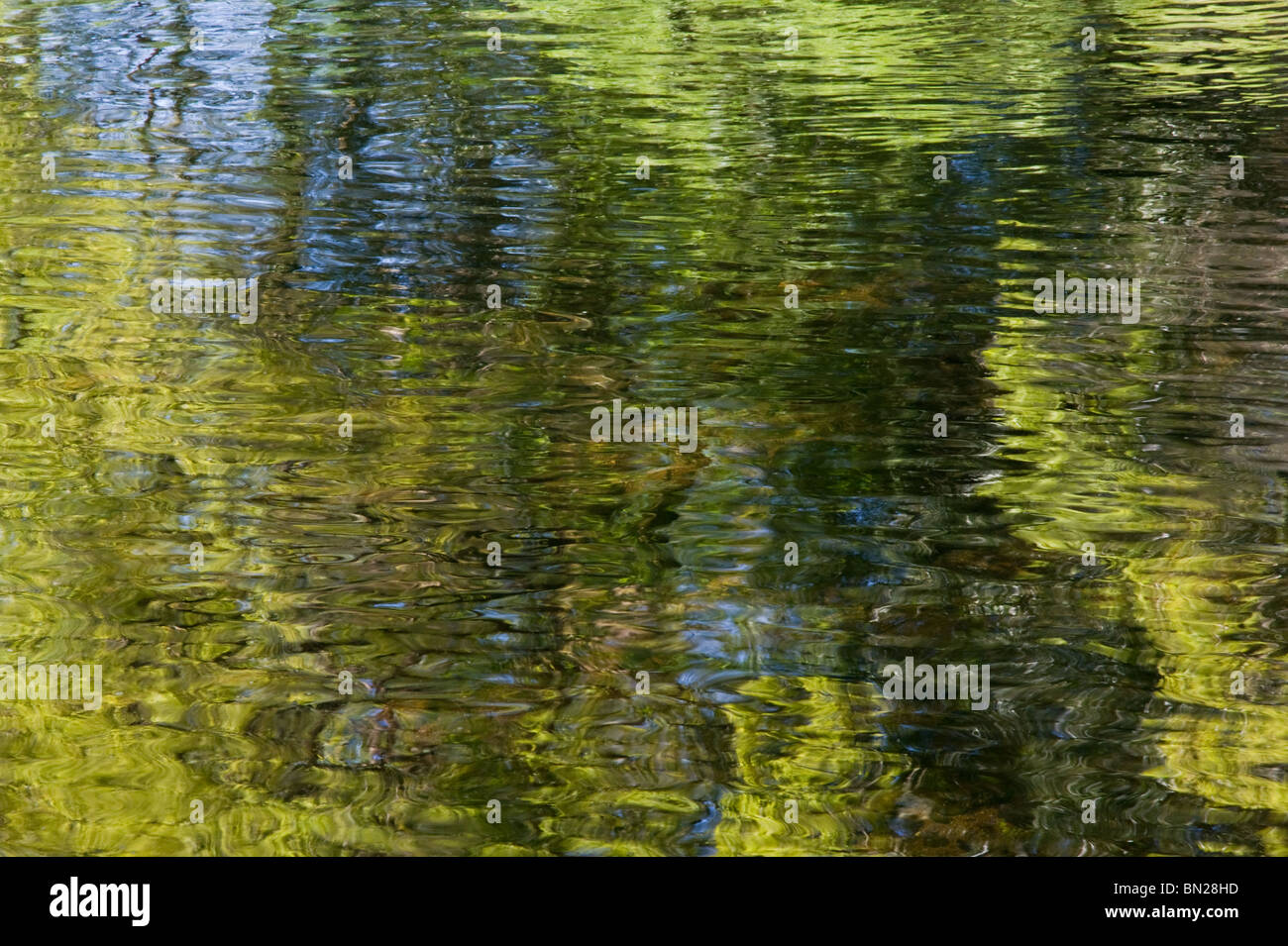 River reflections and ripples Stock Photo - Alamy