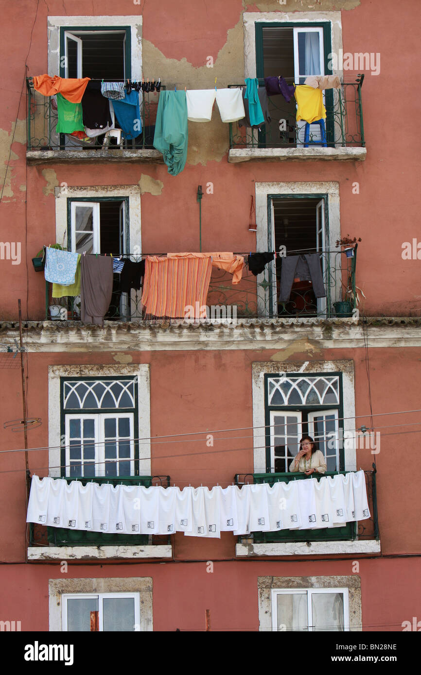 Laundry historical house in lisbon hi-res stock photography and images ...