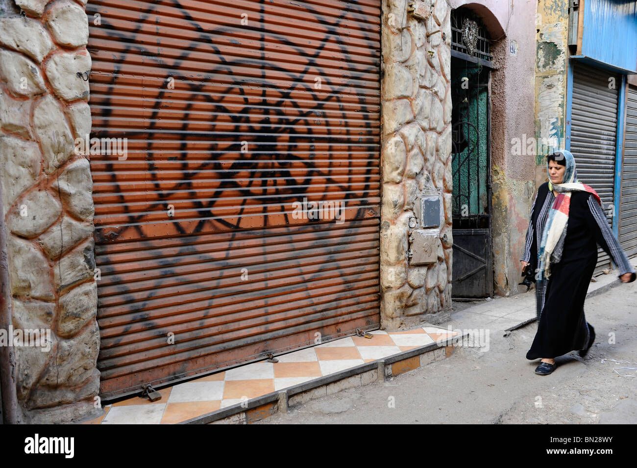 street scene , back streets of Al Ghuriyya(al ghariya), Islamic Cairo ...
