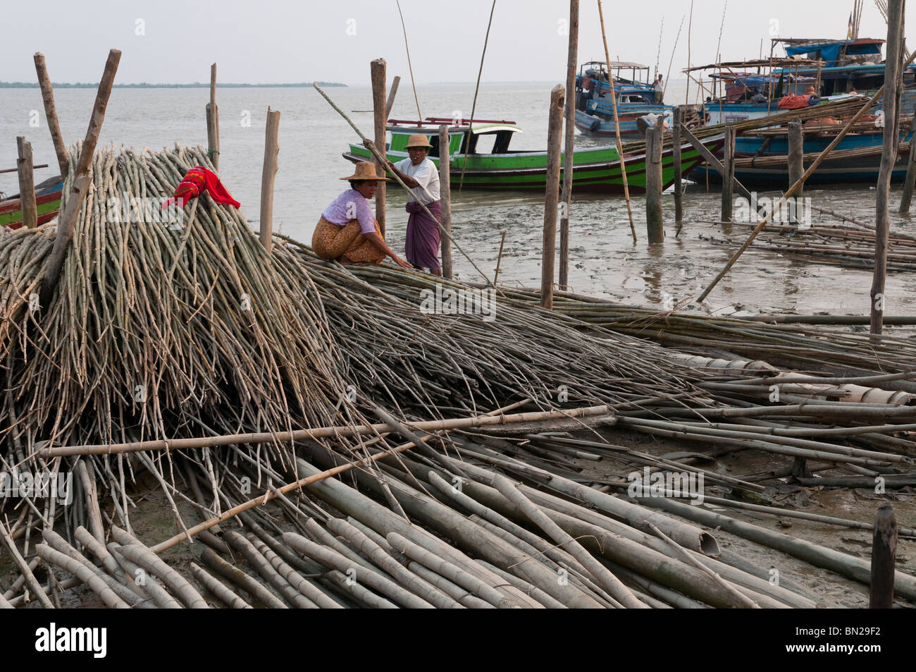 Myanmar. Burma. visit to Labutta in the Ayeryarwadi delta. Nargis ...