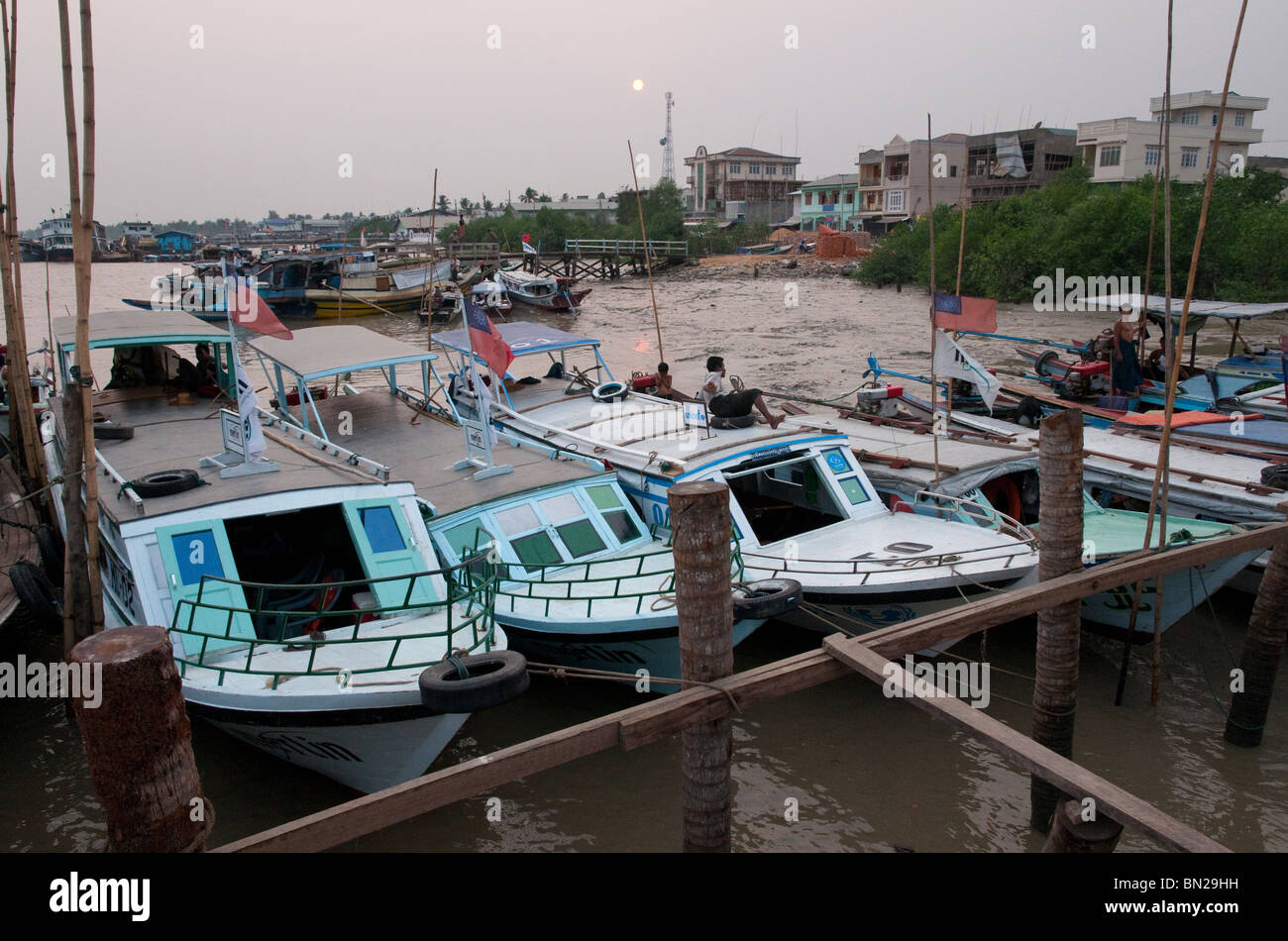 Myanmar. Burma. visit to Labutta in the Ayeryarwadi delta. Nargis ...