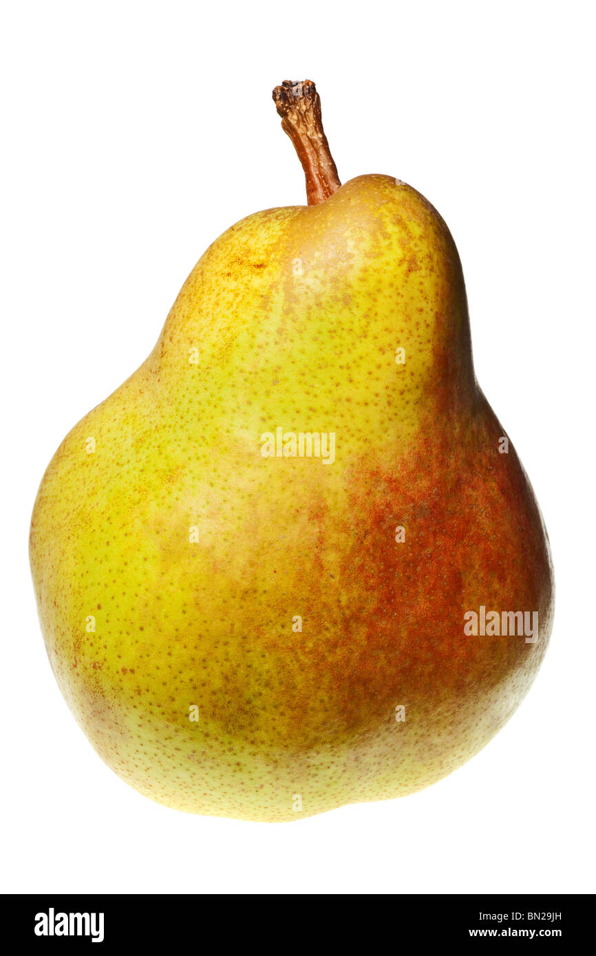 pear isolated on a pure white background Stock Photo - Alamy