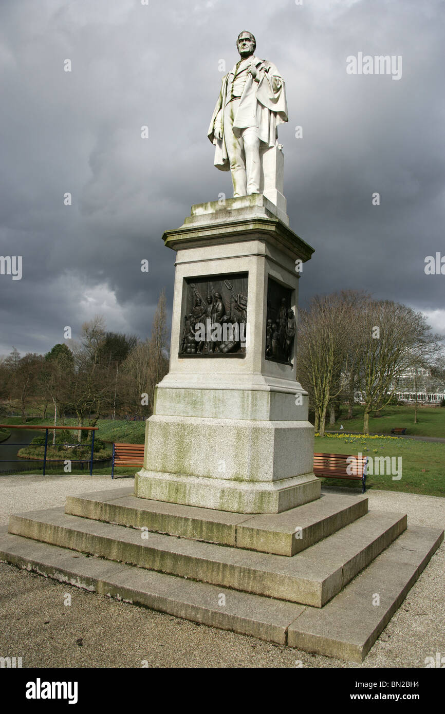 City of Liverpool, England. The Sir Thomas Brock sculpture of William ...