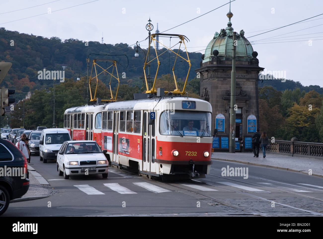 Prague tramway hi-res stock photography and images - Alamy