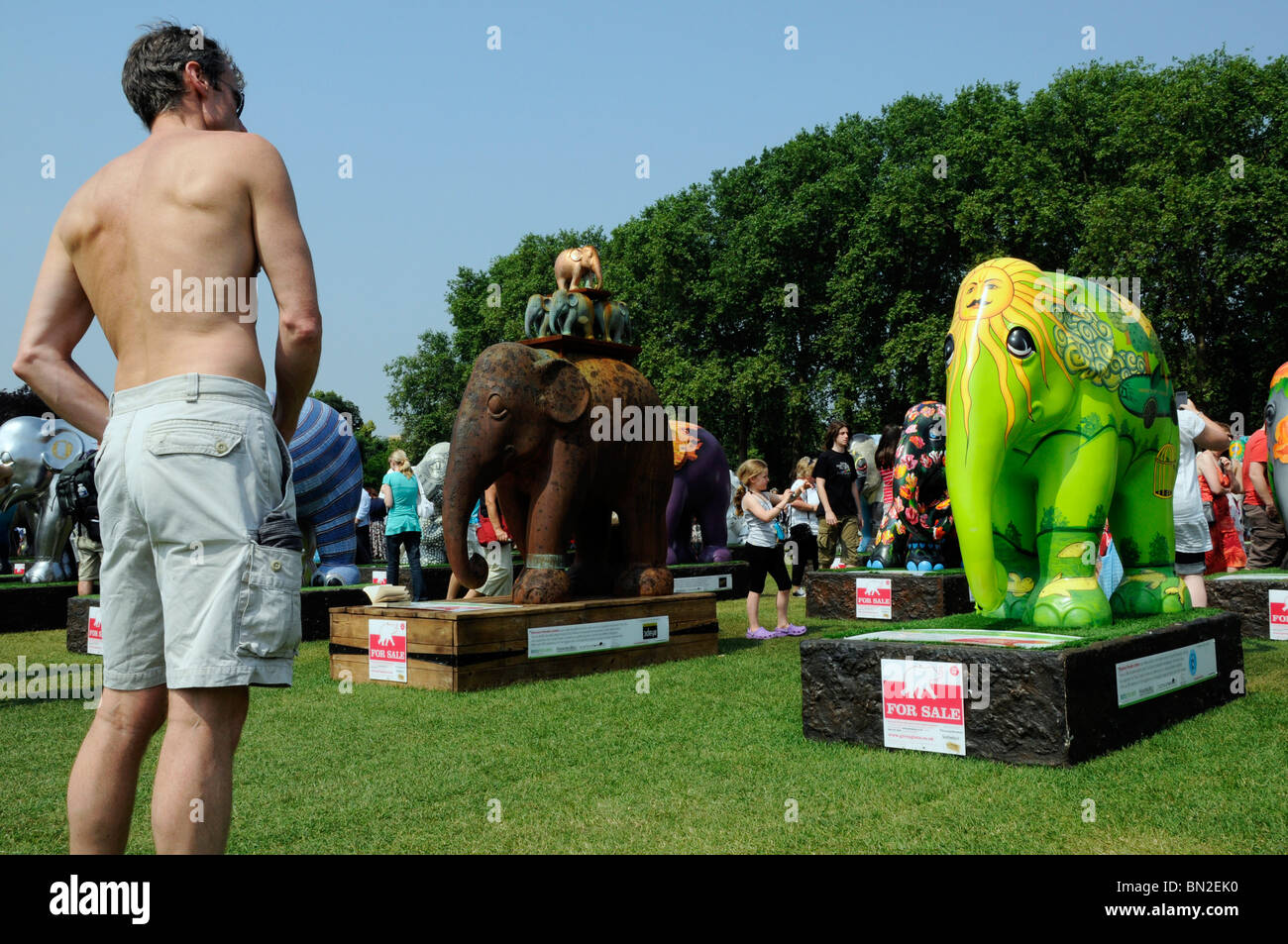 The Elephant Parade, painting a brighter future for the endangered ...