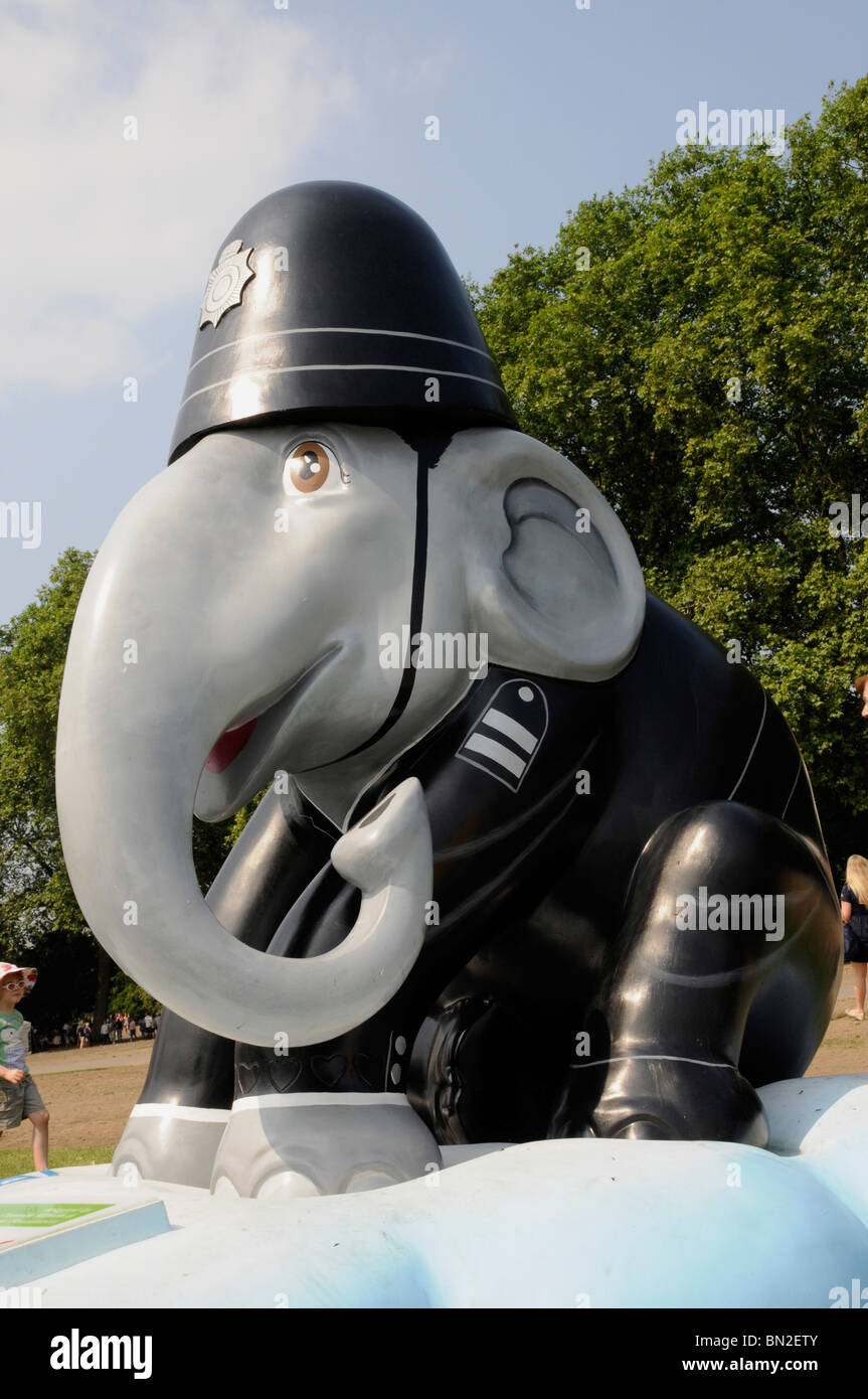 The Elephant Parade, painting a brighter future for the endangered ...