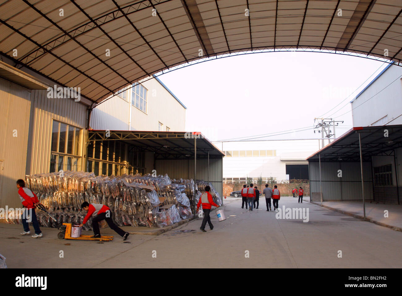 China, Beijing, Bicycle factory Stock Photo - Alamy