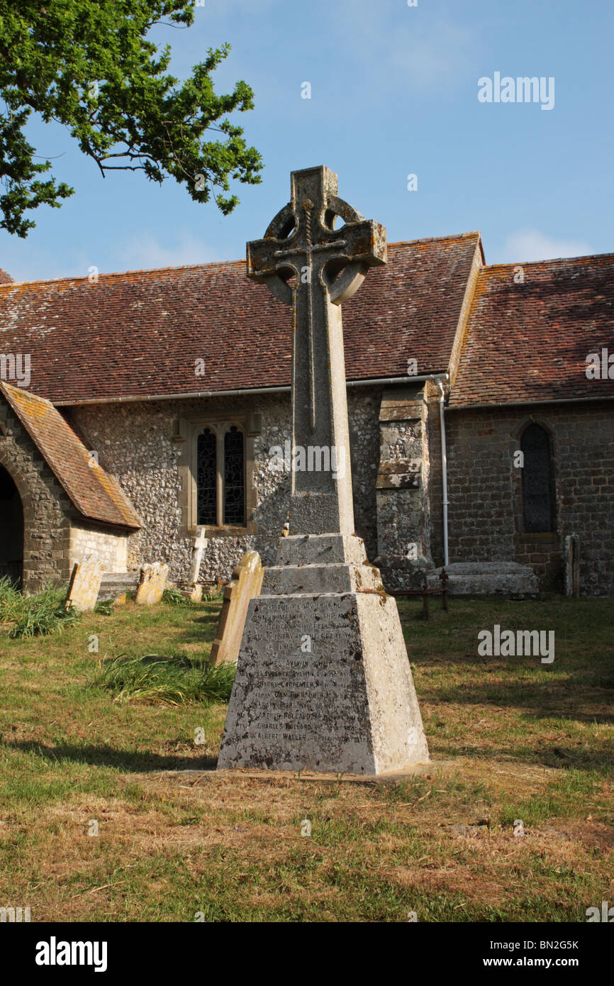 War Memorial Bepton Village West Sussex UK Stock Photo - Alamy