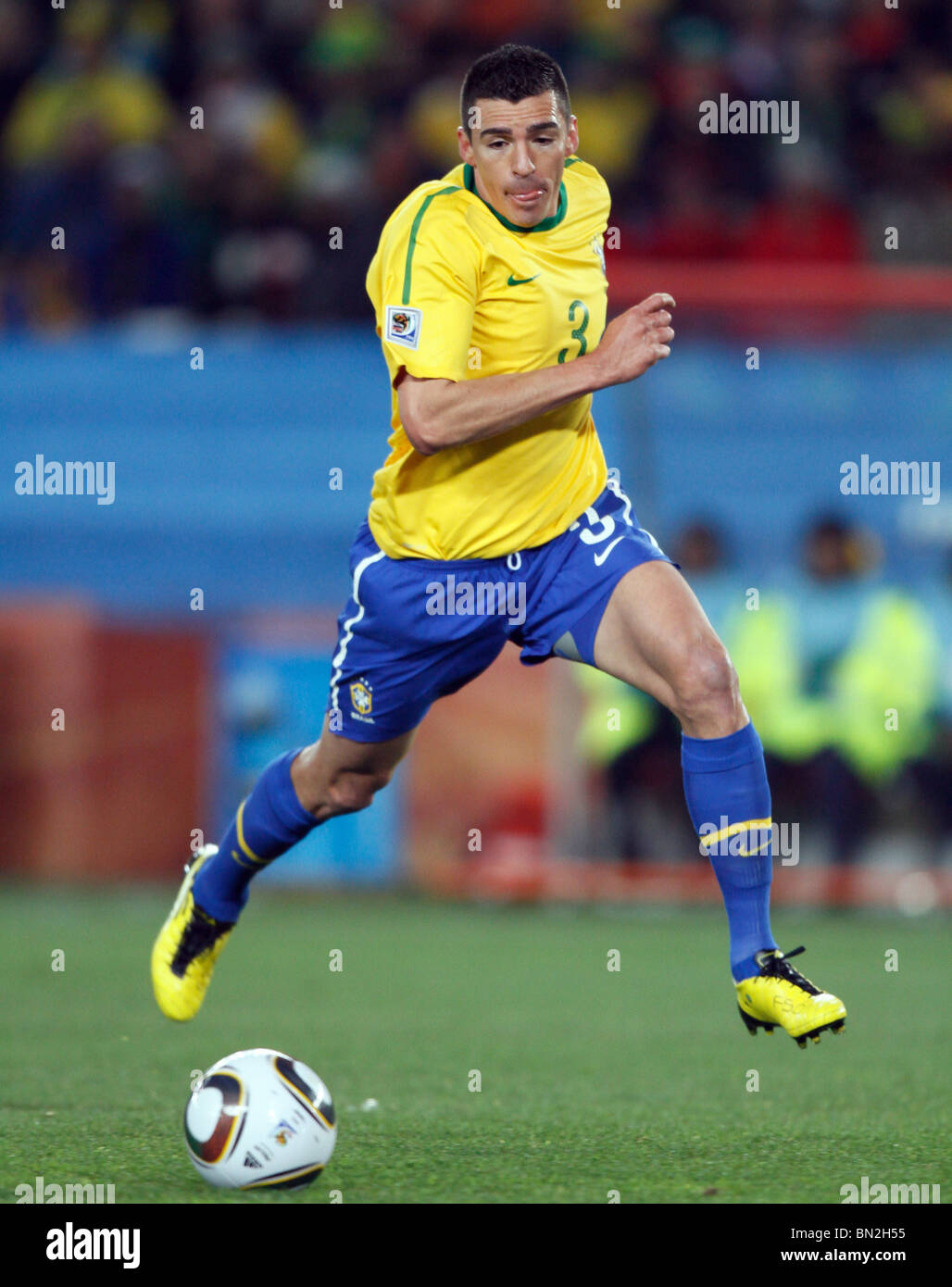 Lucio brazil fifa world cup 2010 hi-res stock photography and images ...