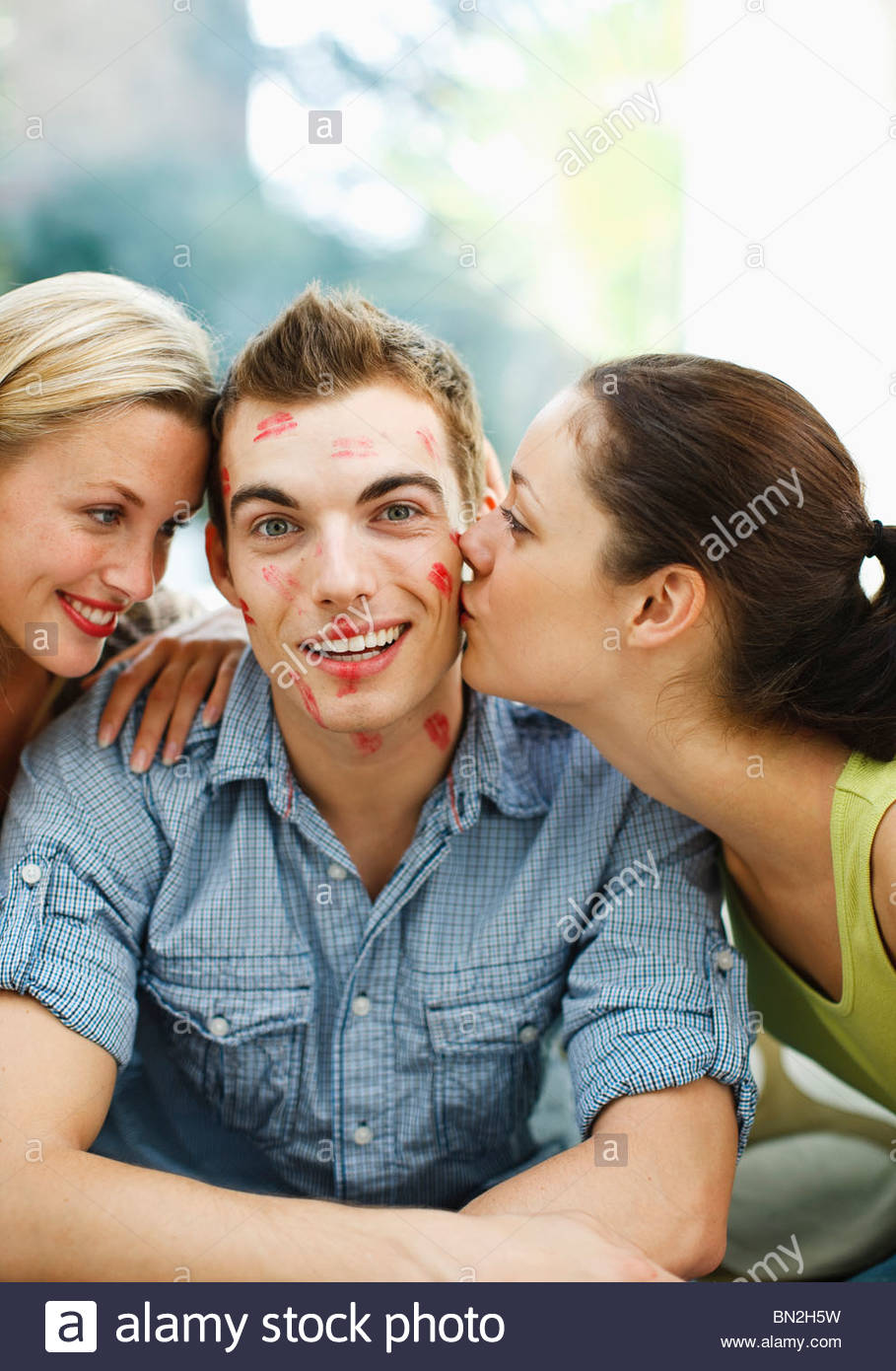 Lipstick Kisses Stock Photos & Lipstick Kisses Stock Images - Alamy