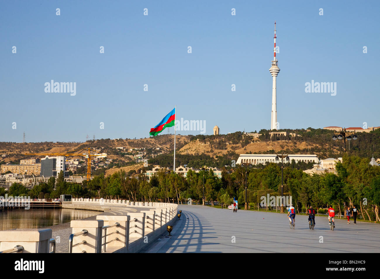 Baku Boulevard, Baku, Azerbaijan Stock Photo - Alamy